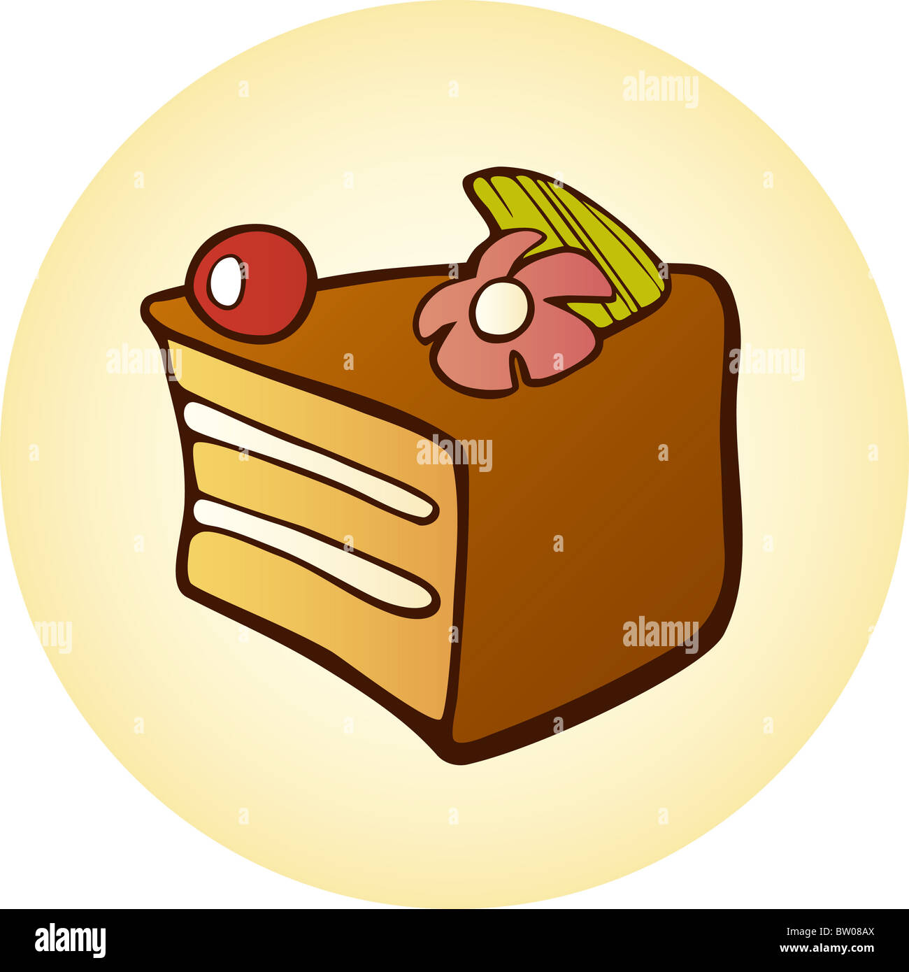 Schokokuchen comic -Fotos und -Bildmaterial in hoher Auflösung – Alamy