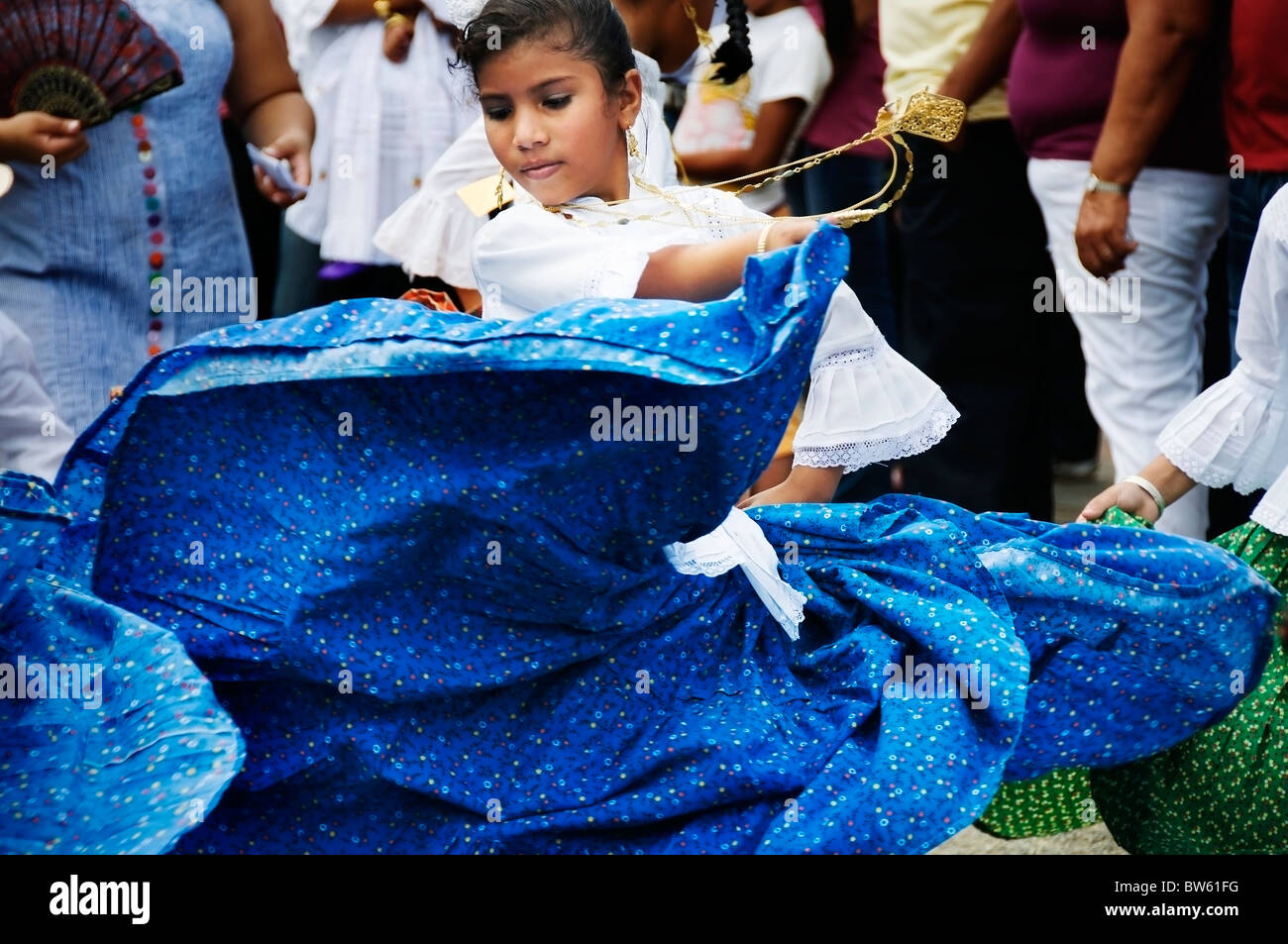 Pollera festival panama Stockfotos und -bilder Kaufen - Alamy