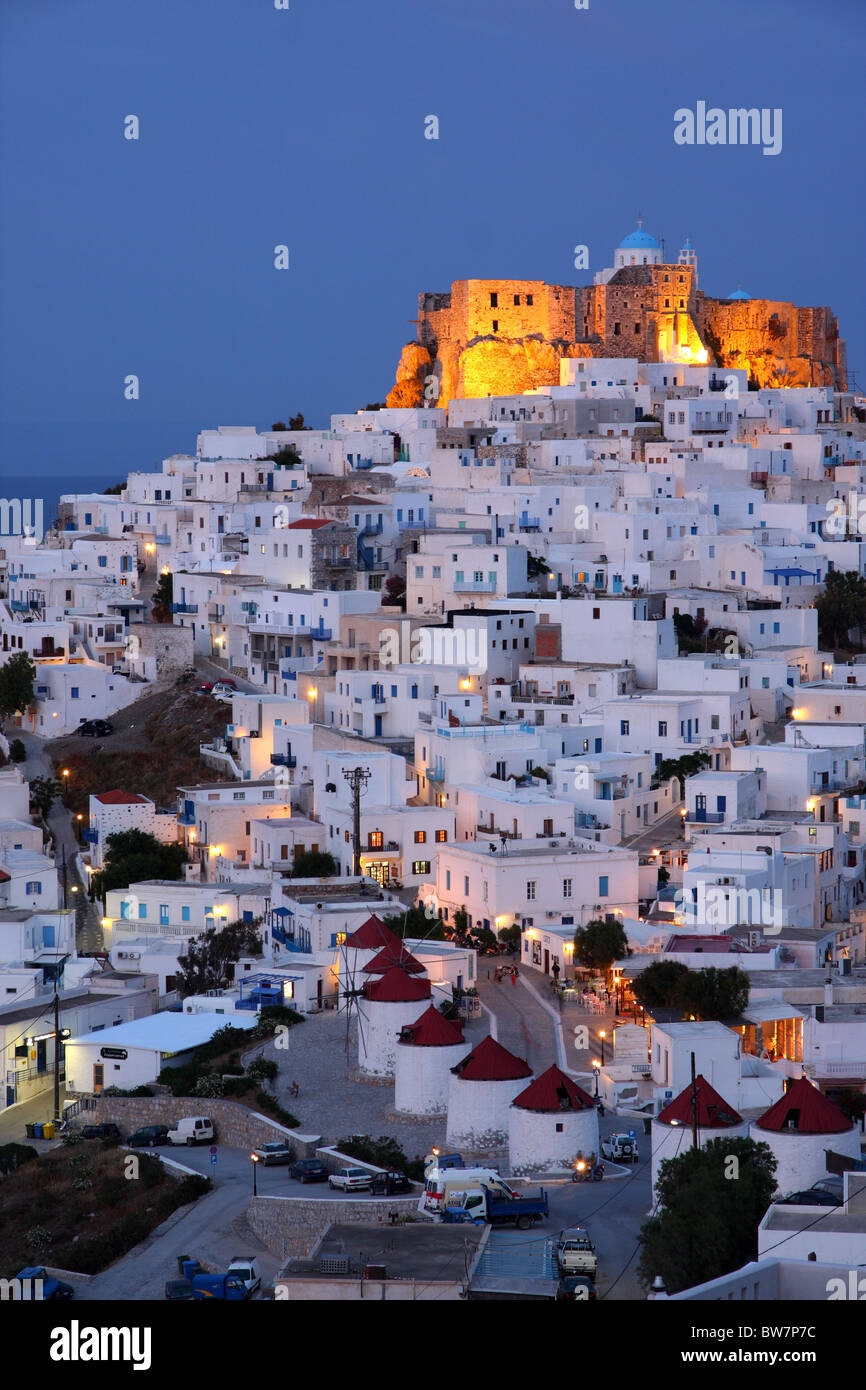 Astipalea Chora Siedlung Stockfotografie - Alamy