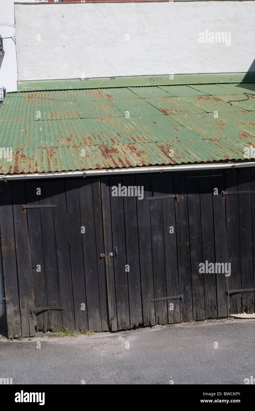 Blechdach Dächer Wellblech Wellung Schuppen Garage Dach Material Rost ...