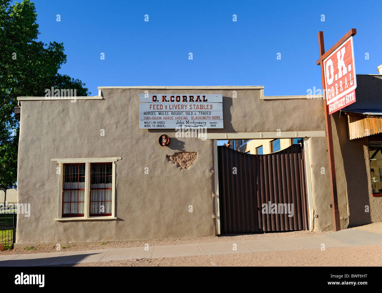 Ok corral -Fotos und -Bildmaterial in hoher Auflösung – Alamy