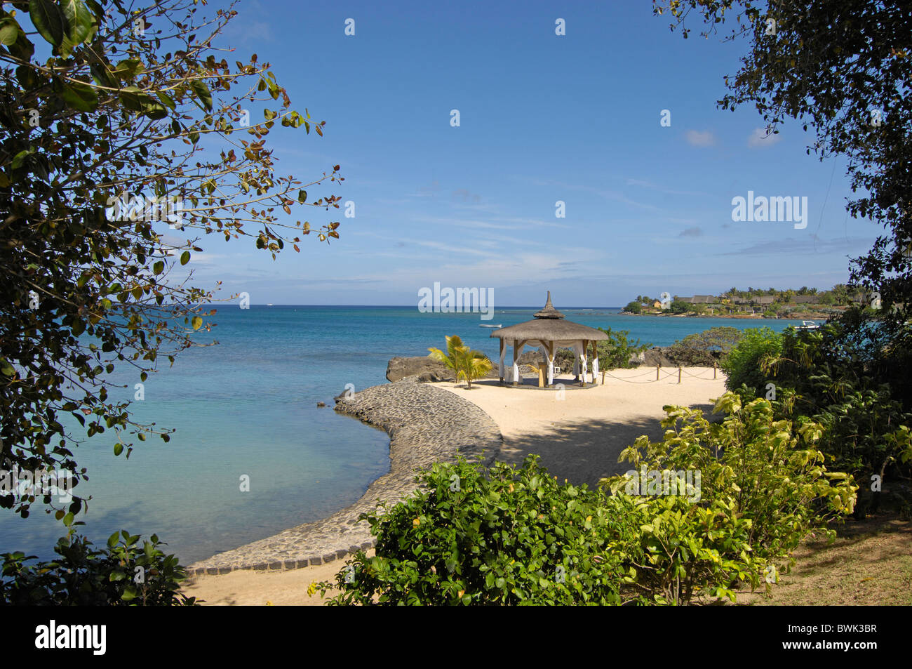 Hotel Maritim Mauritius Balaclava Bay Strand Küste Pavillon Hochzeit ...