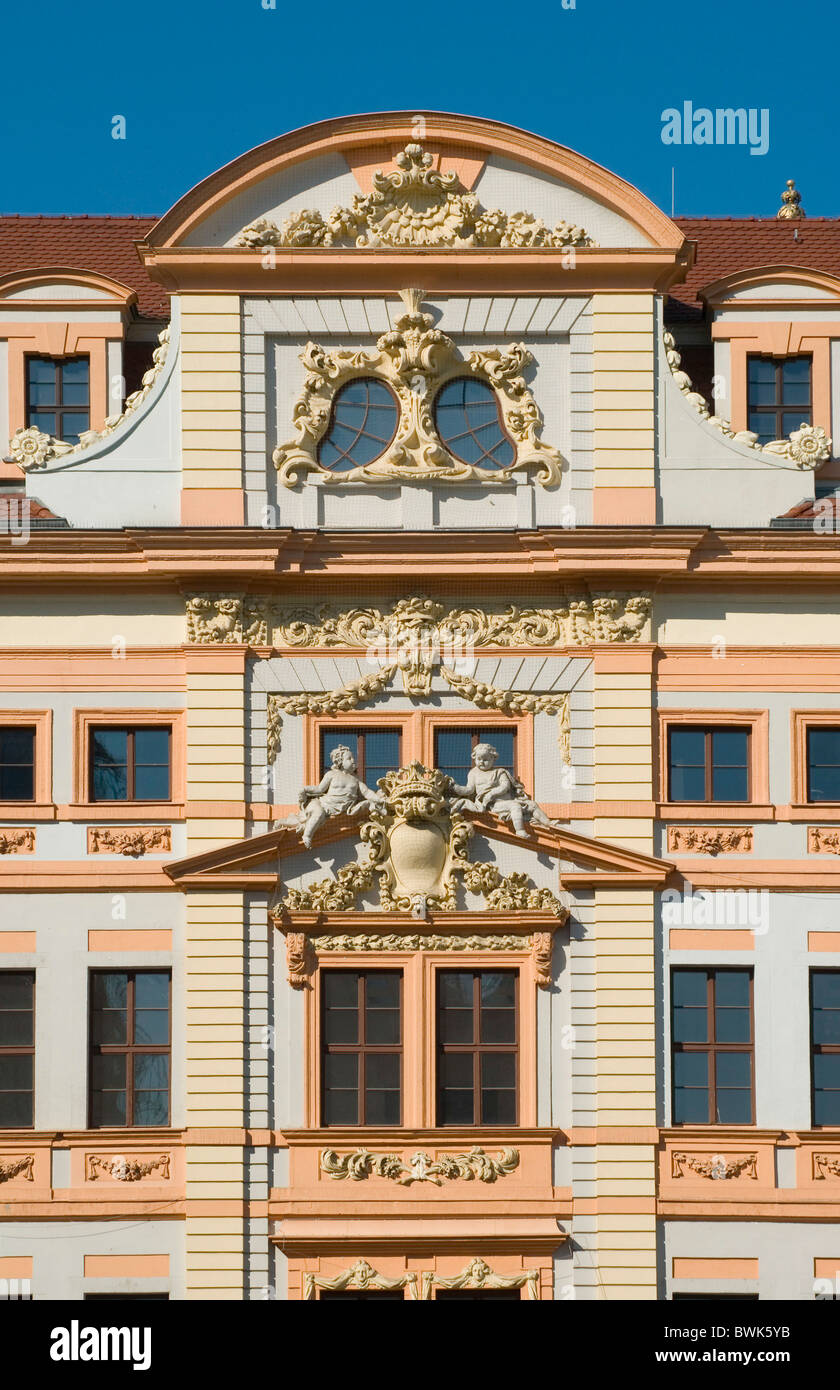Leipzig Sachsen Romanus Hausbau Bau Haus Haus Fassade Barockarchitektur ...