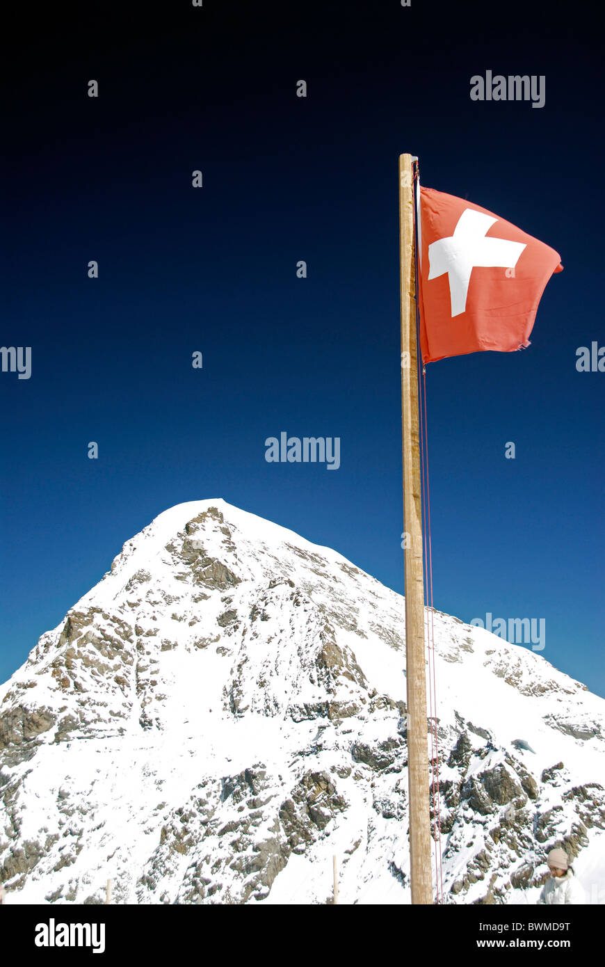 Schweiz Europa Berner Oberland Schweizerfahne Kanton Bern Bern ...