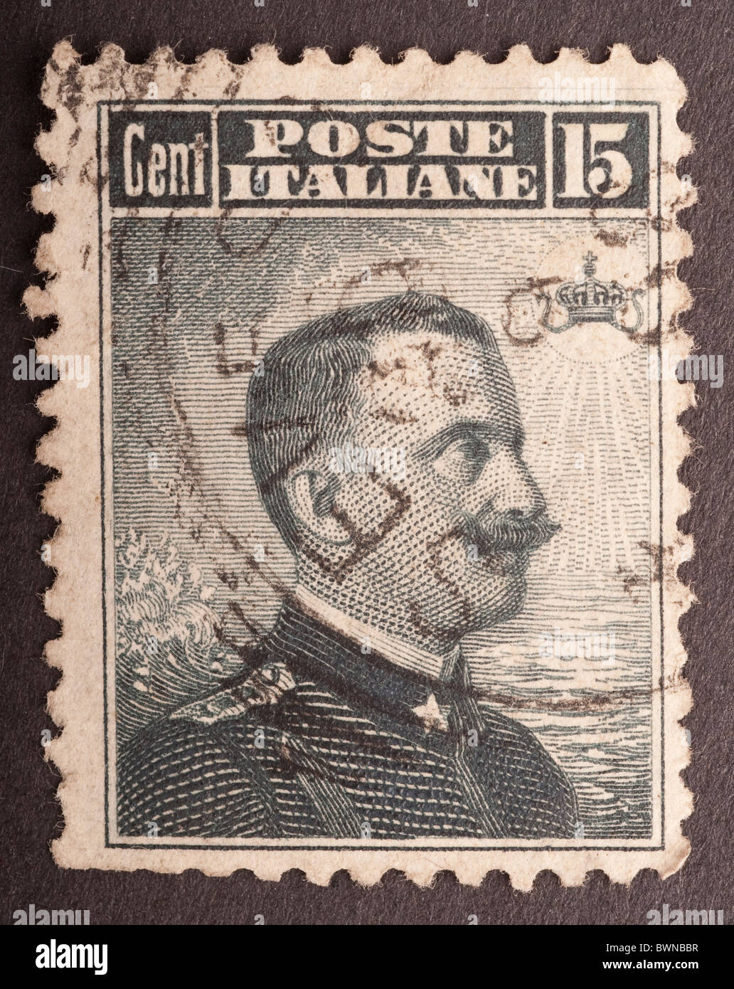 Italy postage stamp -Fotos und -Bildmaterial in hoher Auflösung – Alamy