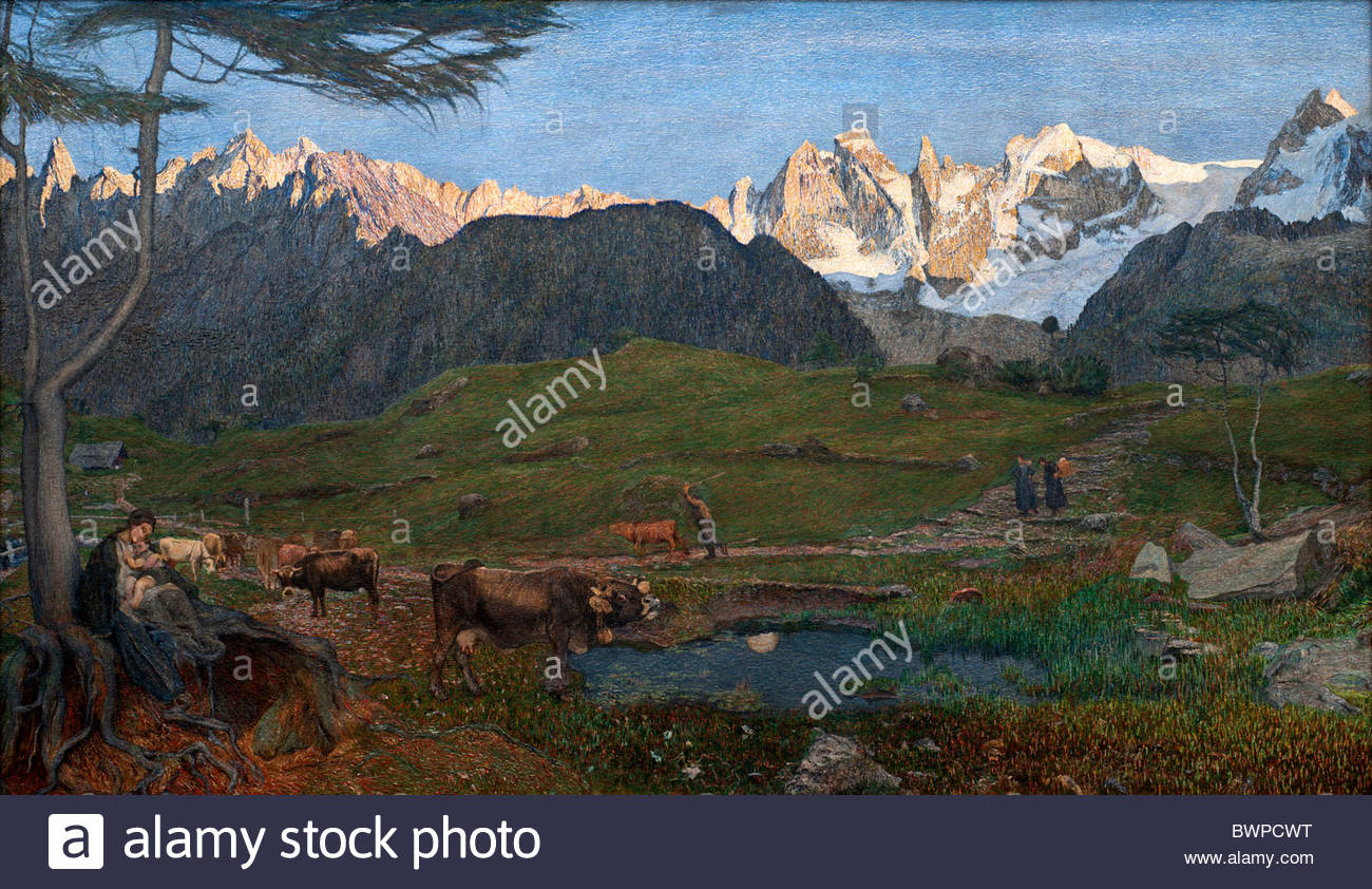 Giovanni Segantini Stockfotos und -bilder Kaufen - Seite 2 - Alamy