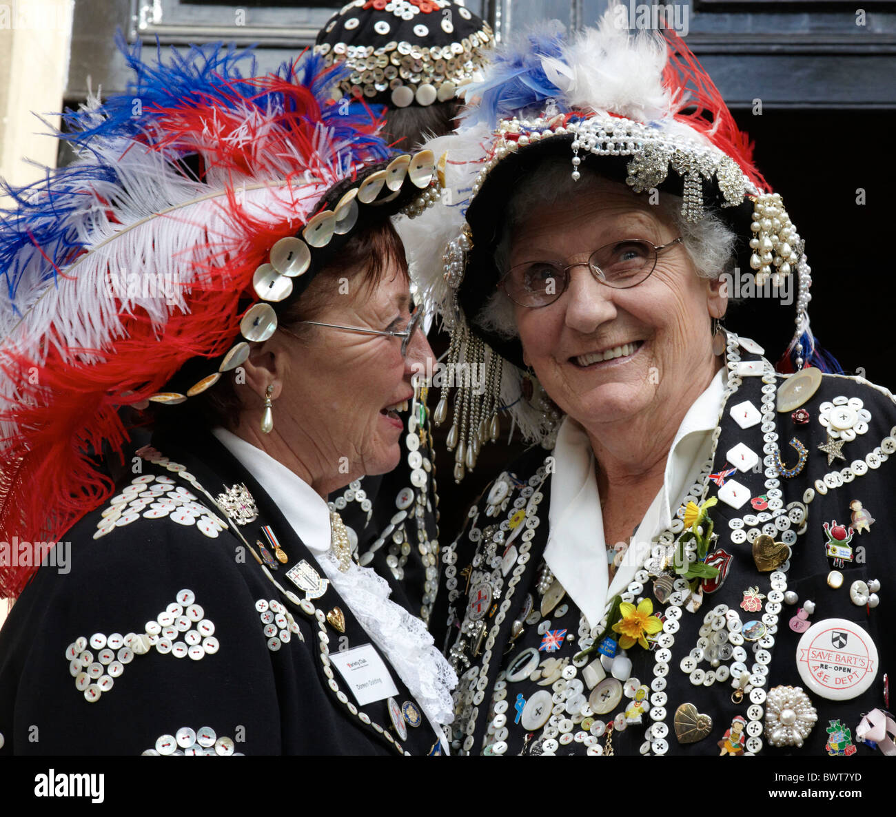 The pearly king and queen of london -Fotos und -Bildmaterial in hoher ...
