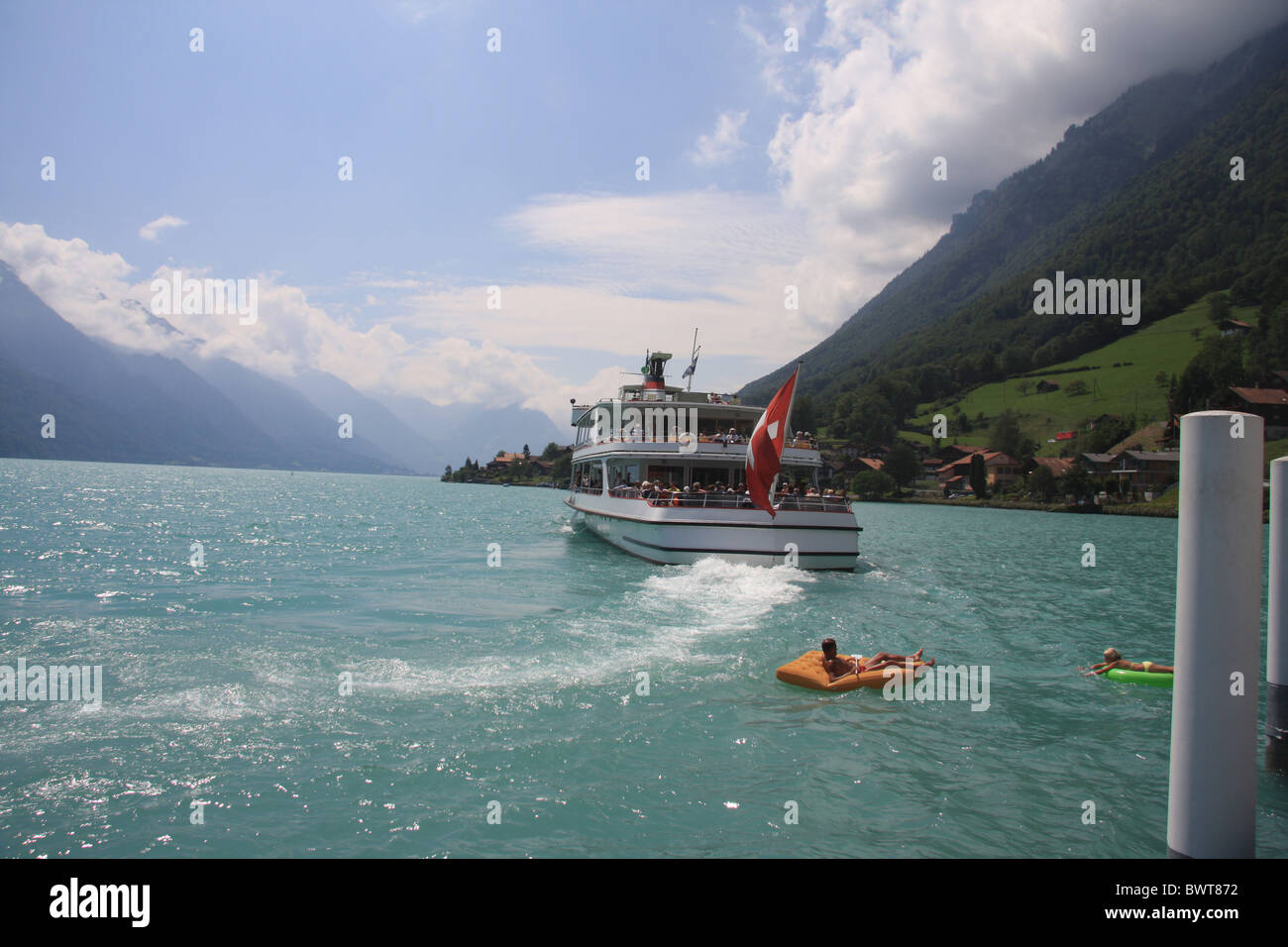 Lake Brienz Berner Oberland Brienzersee Kanton Bern Bern bei Oberried ...