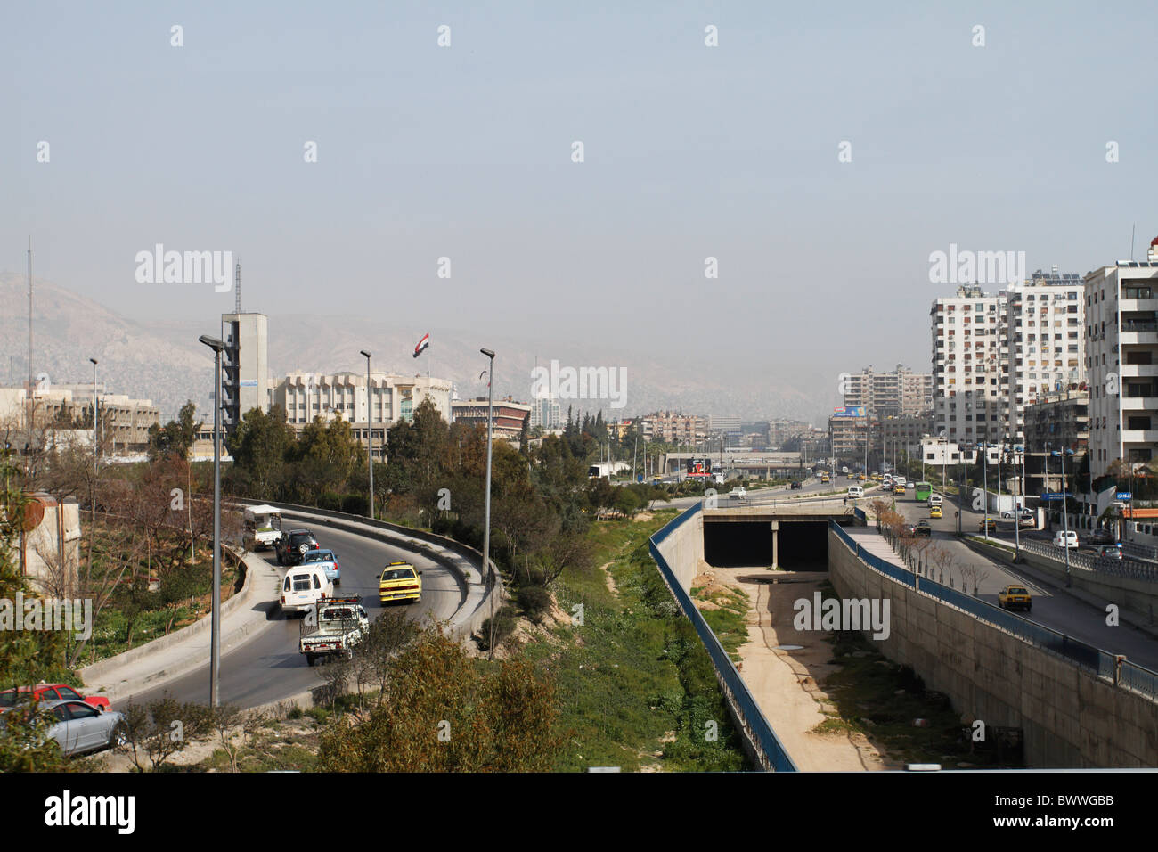 Damascus cityscape skyline syria -Fotos und -Bildmaterial in hoher ...