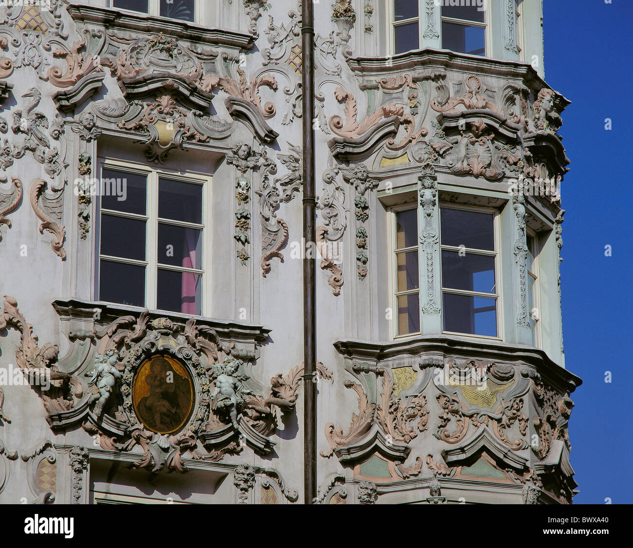 Rokoko Stukkatur Stockfotos und -bilder Kaufen - Alamy