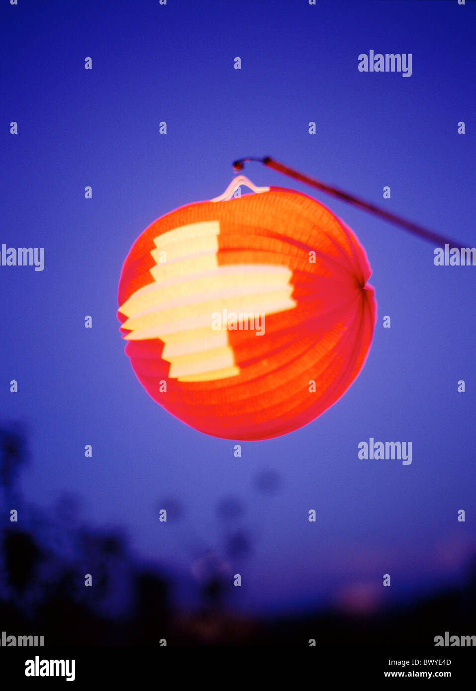 August erste Kreuz Lampion Schweiz Europa Schweizer Symbol nationaler ...