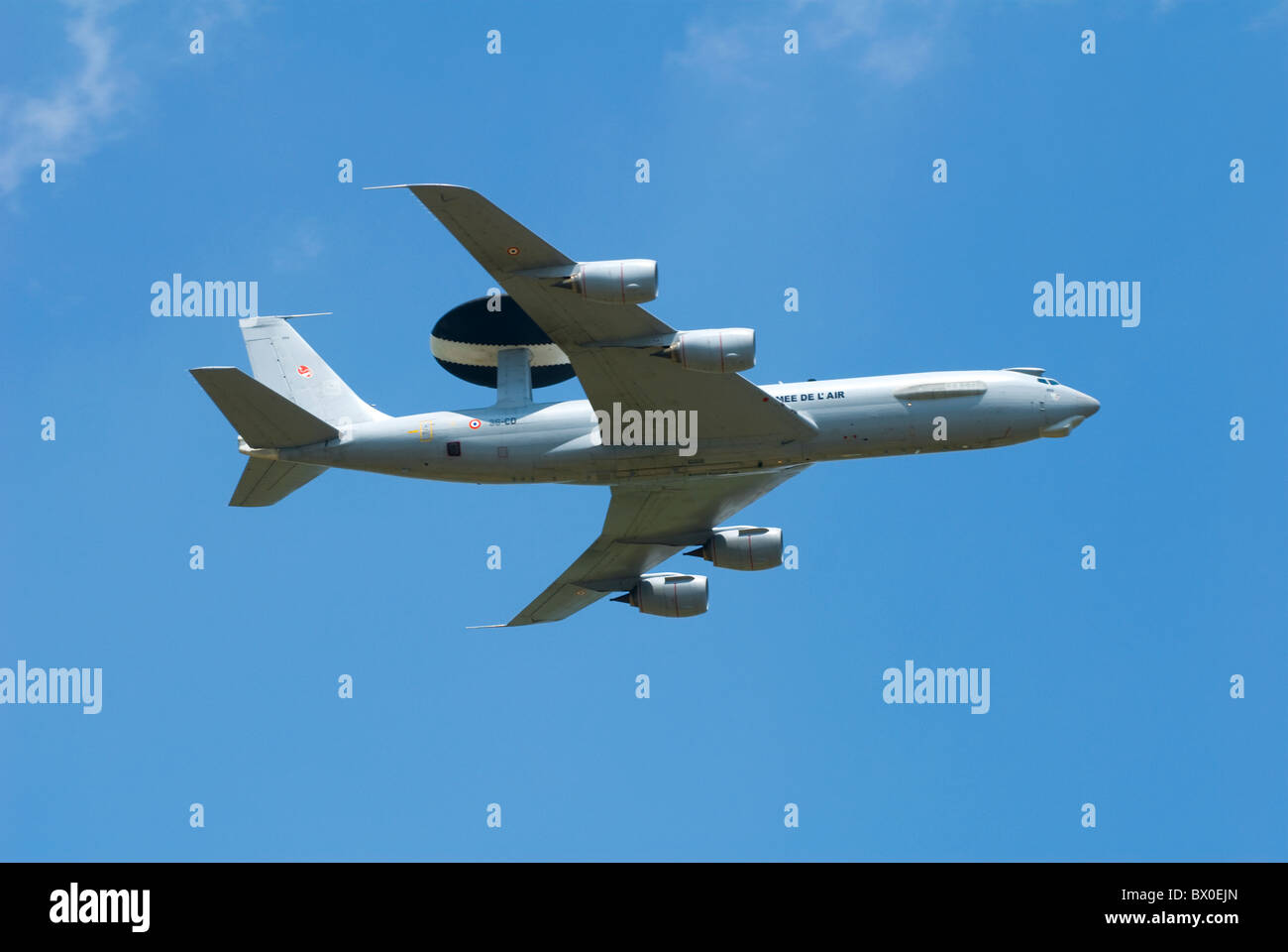 AWACS Boeing E-3F French Air Force Armee de l ' Air Stockfotografie - Alamy