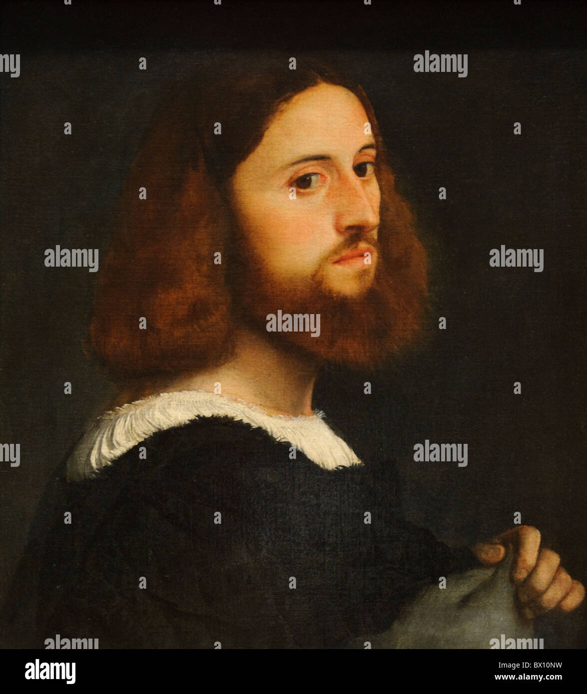 Portrait man titian art artist painting -Fotos und -Bildmaterial in ...