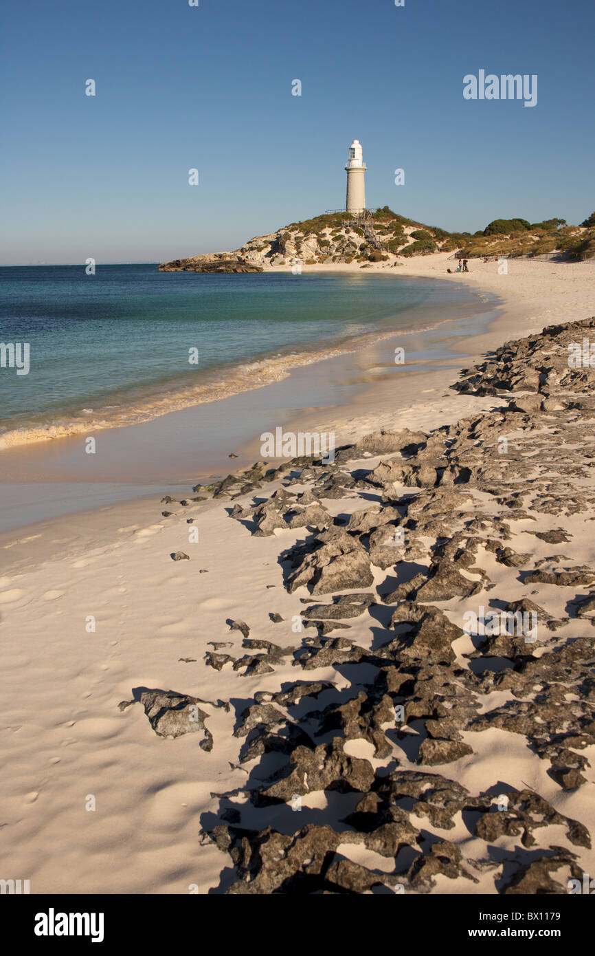 Bathurst Lighthouse – einer der beiden Leuchttürme auf Rottnest Island ...