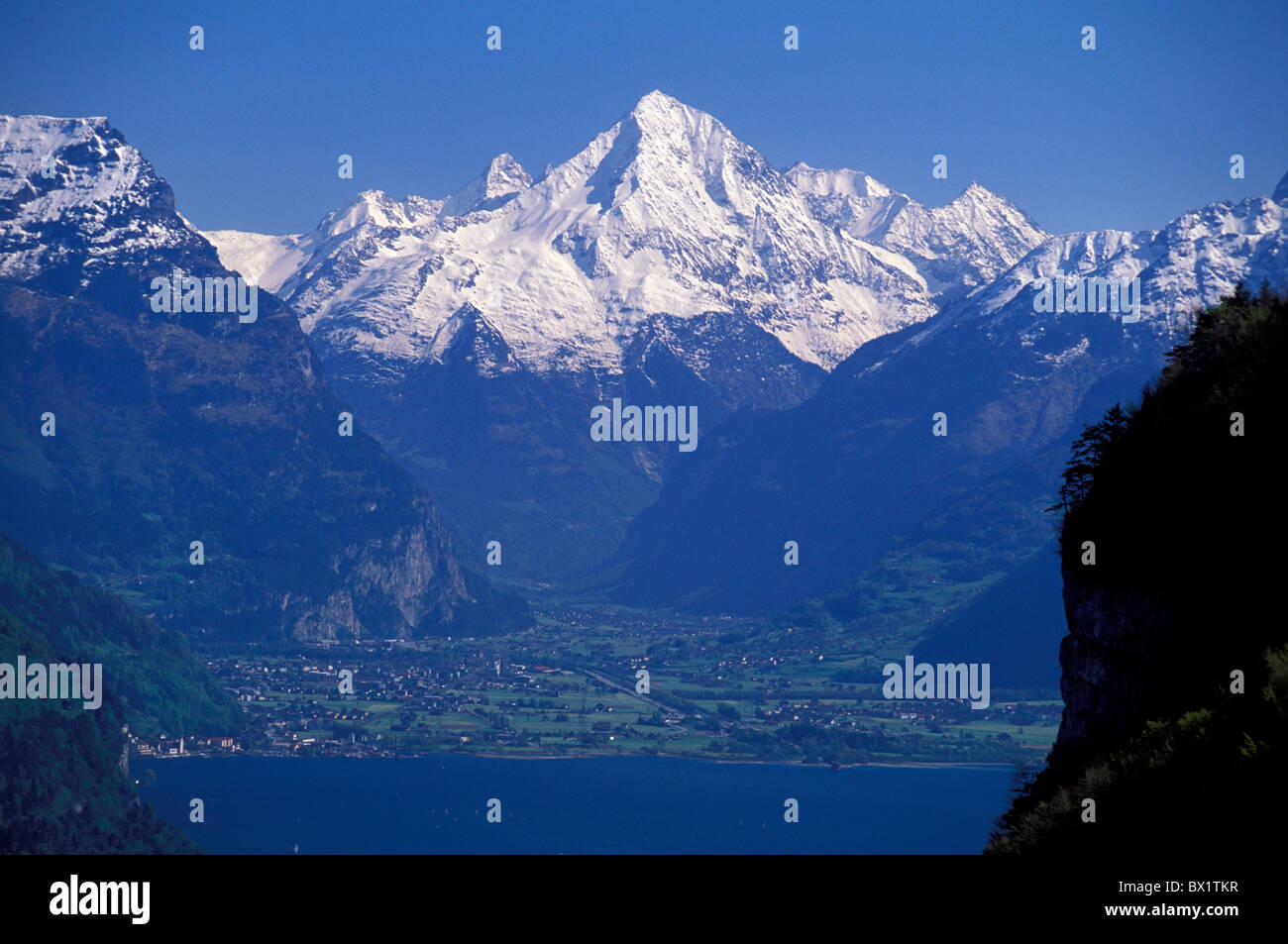 Bristen Kanton Uri zentrale Schweiz Europa See Berge Landschaft ...