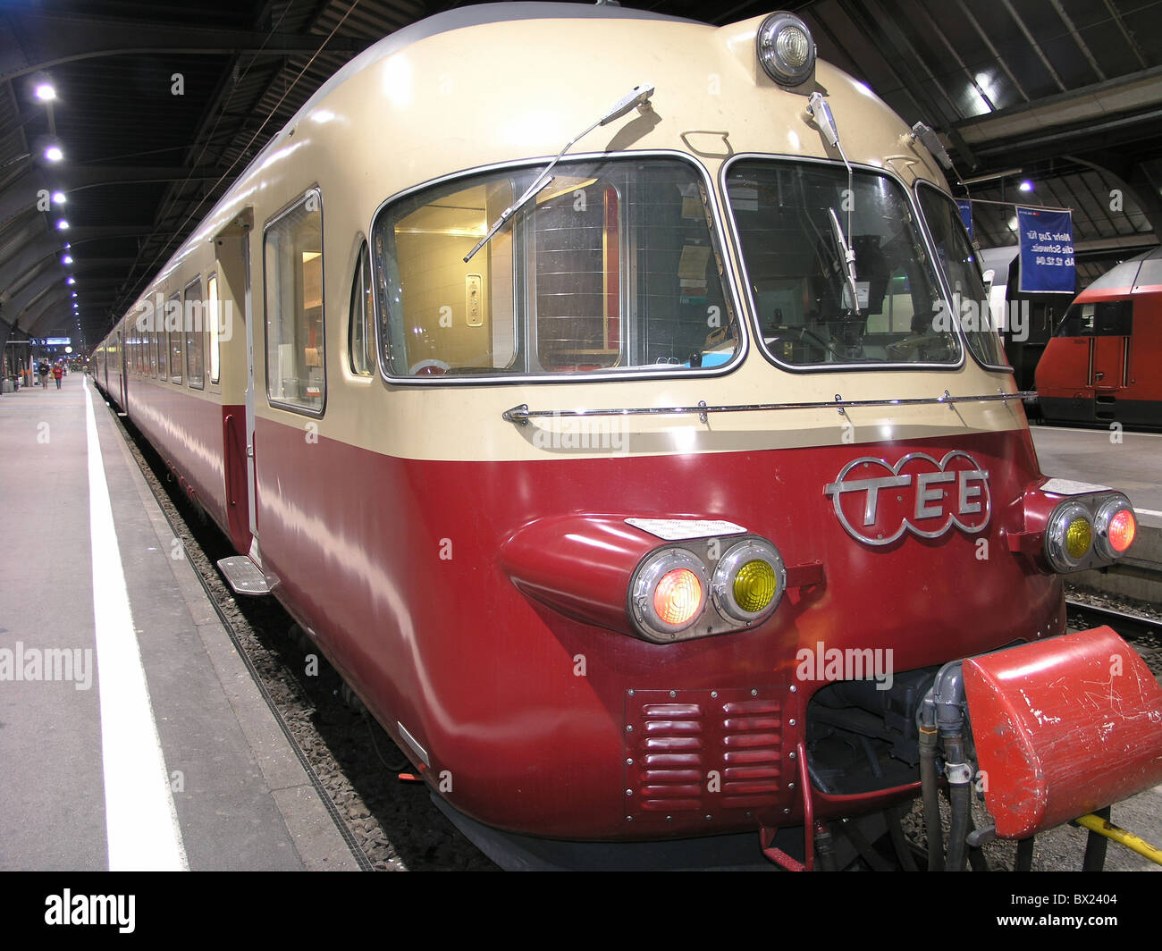historische Eisenbahn Bahnhof SBB Historic Schweiz Europa Tee Zug ...