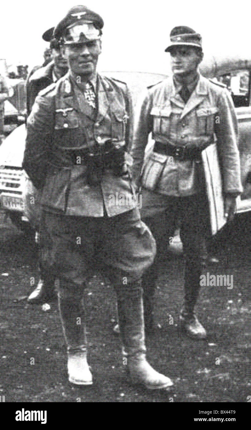 Feldmarschall Erwin Rommel war einer der angesehensten Militärführer ...