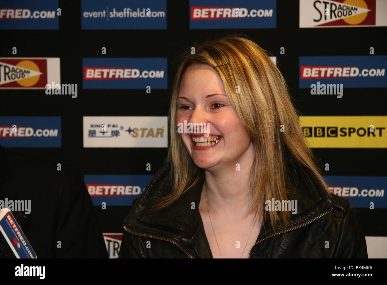 Reanne Evans ist ein Snooker-Spieler, sechs Mal Weltmeister ...