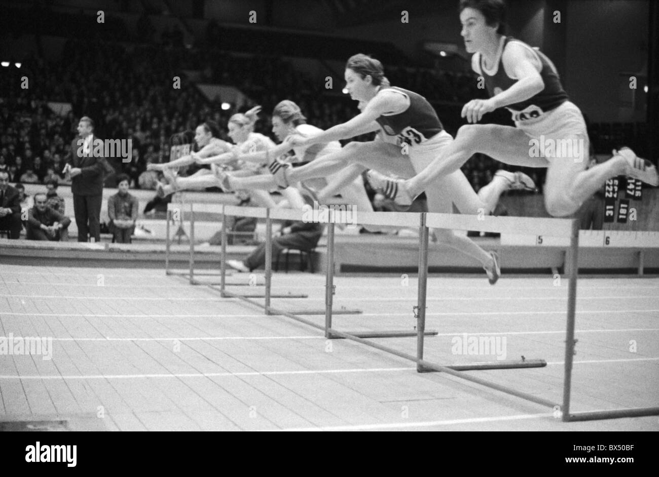 European athletics indoor championships Schwarzweiß-Stockfotos und ...