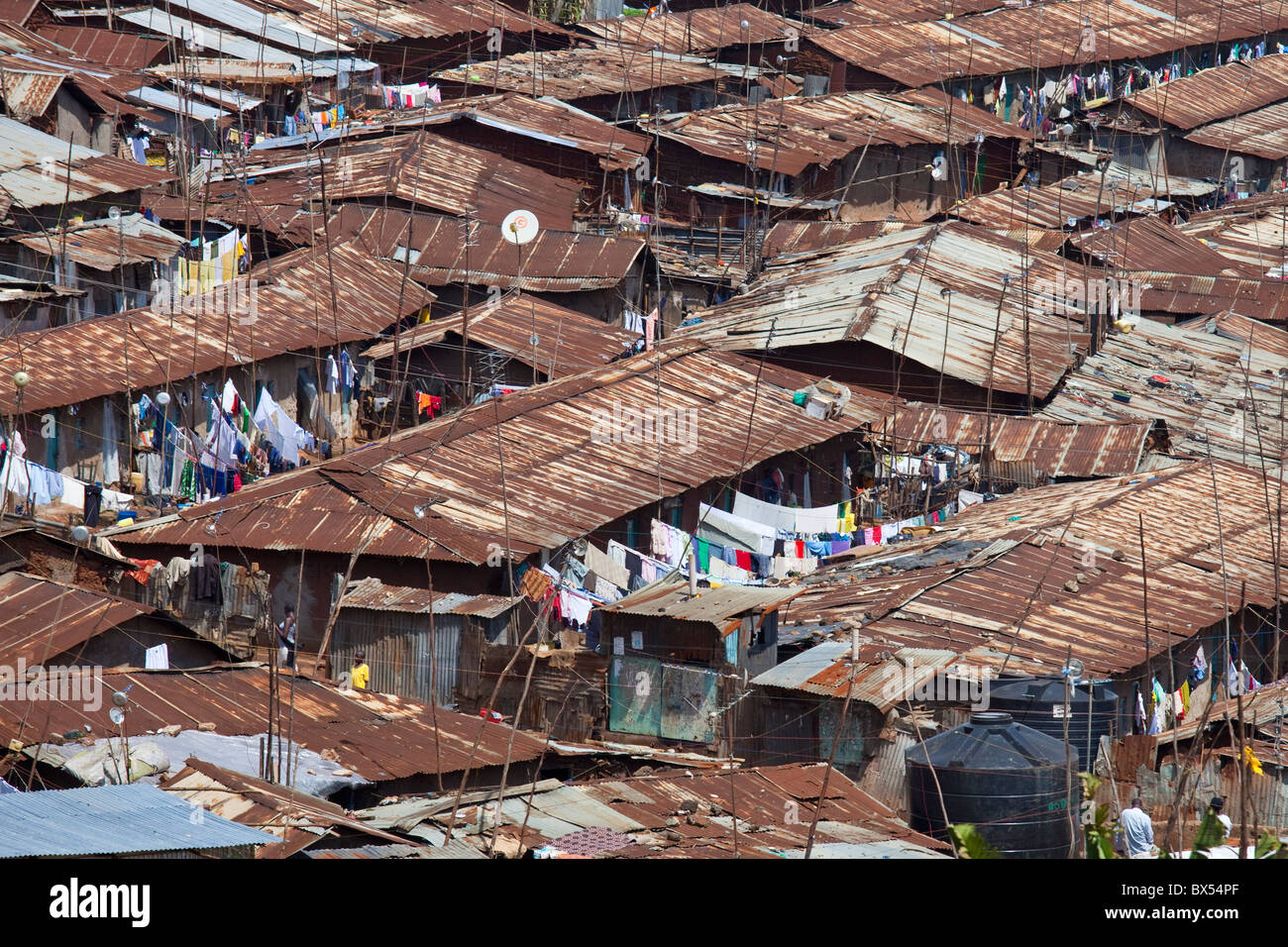 Kibera Slum, Nairobi, Kenia Stockfotografie - Alamy