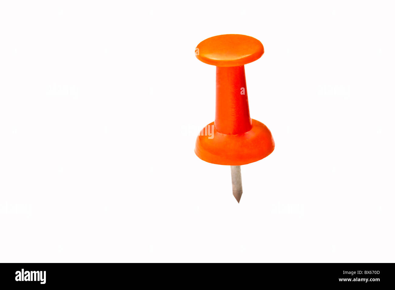Red push pin -Fotos und -Bildmaterial in hoher Auflösung – Alamy