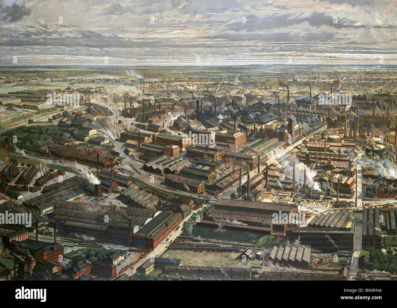 Krupp Factory Stockfotos & Krupp Factory Bilder - Alamy