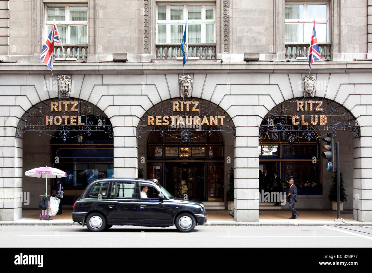 Das Ritz Hotel London Stockfotos und -bilder Kaufen - Alamy