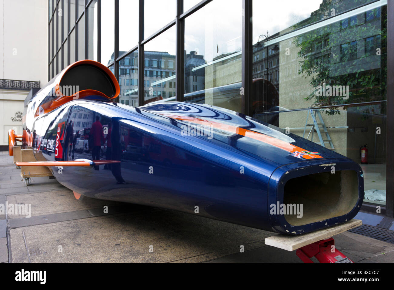 Bluthund ssc landgeschwindigkeitsfahrzeug -Fotos und -Bildmaterial in ...