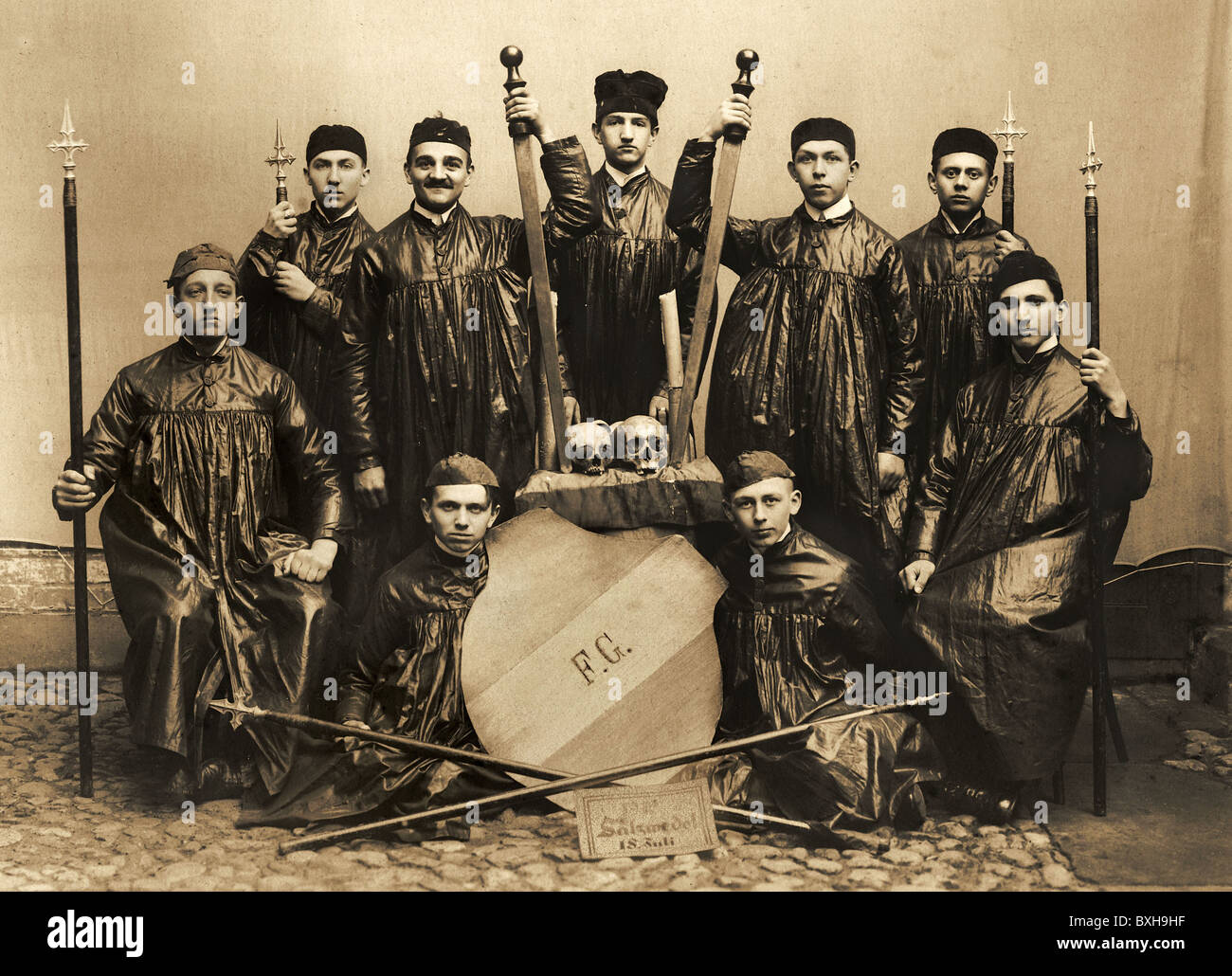 freimaurer, Freimaurerloge, neues Gruppenbild, Salzwedel, Deutschland ...