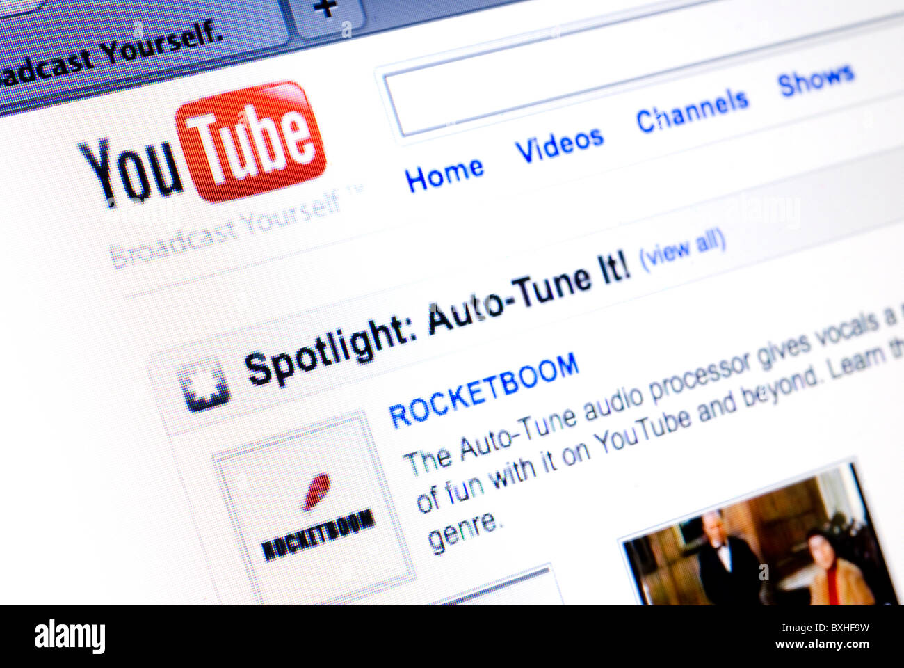 Youtube logo -Fotos und -Bildmaterial in hoher Auflösung – Alamy