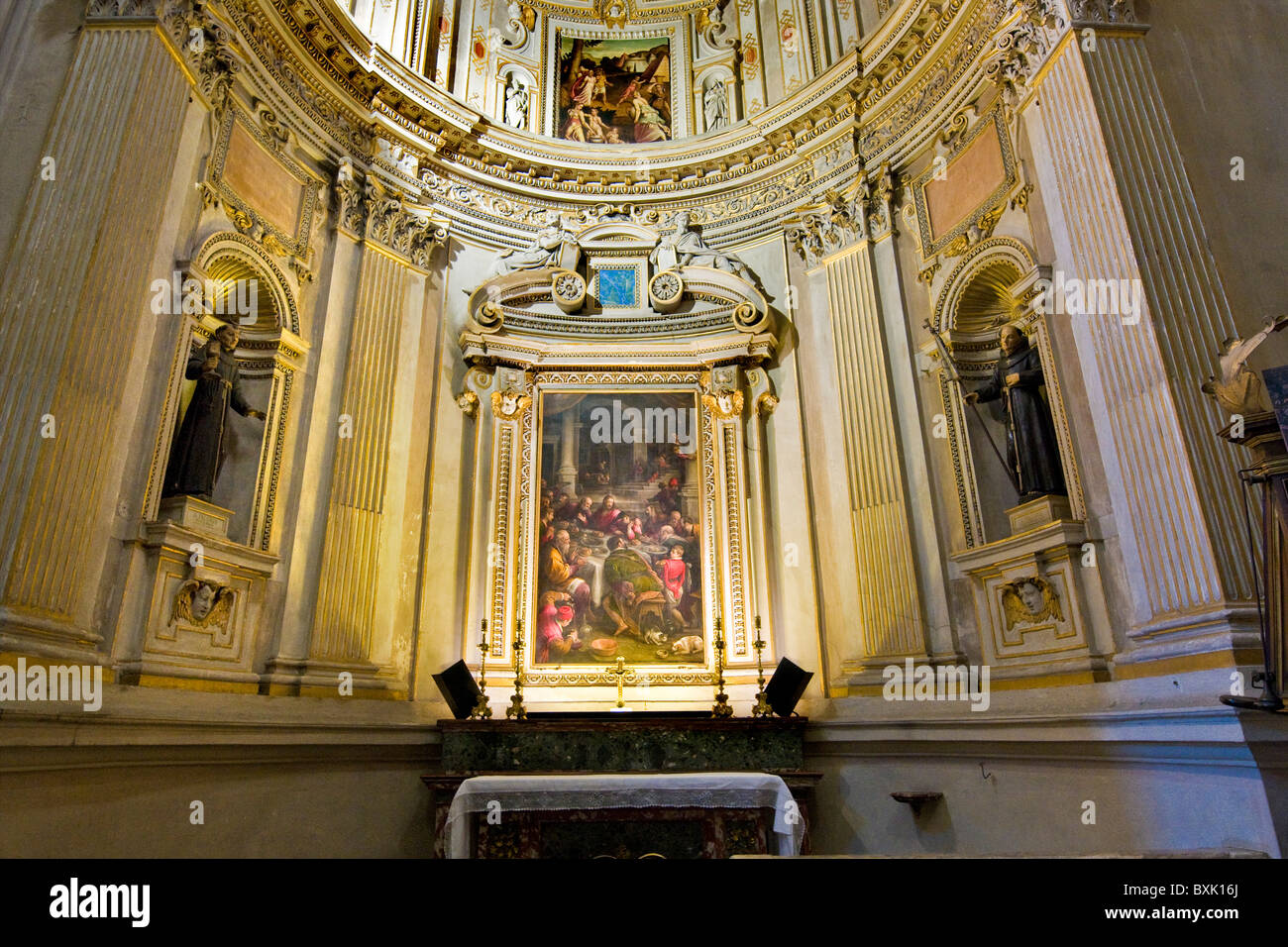 Bergamo santa maria maggiore basilika fresko -Fotos und -Bildmaterial in hoher Auflösung – Alamy