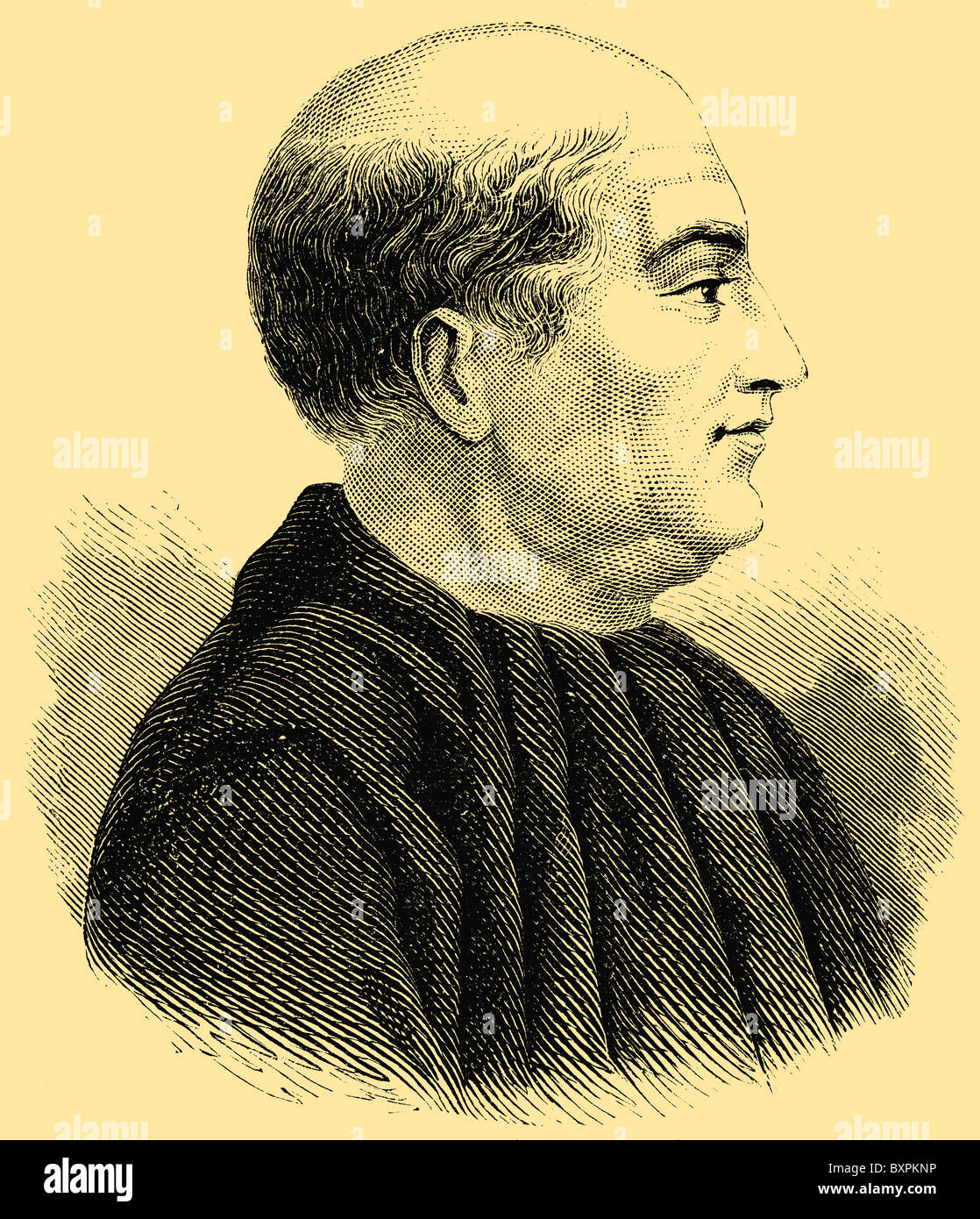 Giovanni Boccaccio Portrait Stockfotos und -bilder Kaufen - Alamy