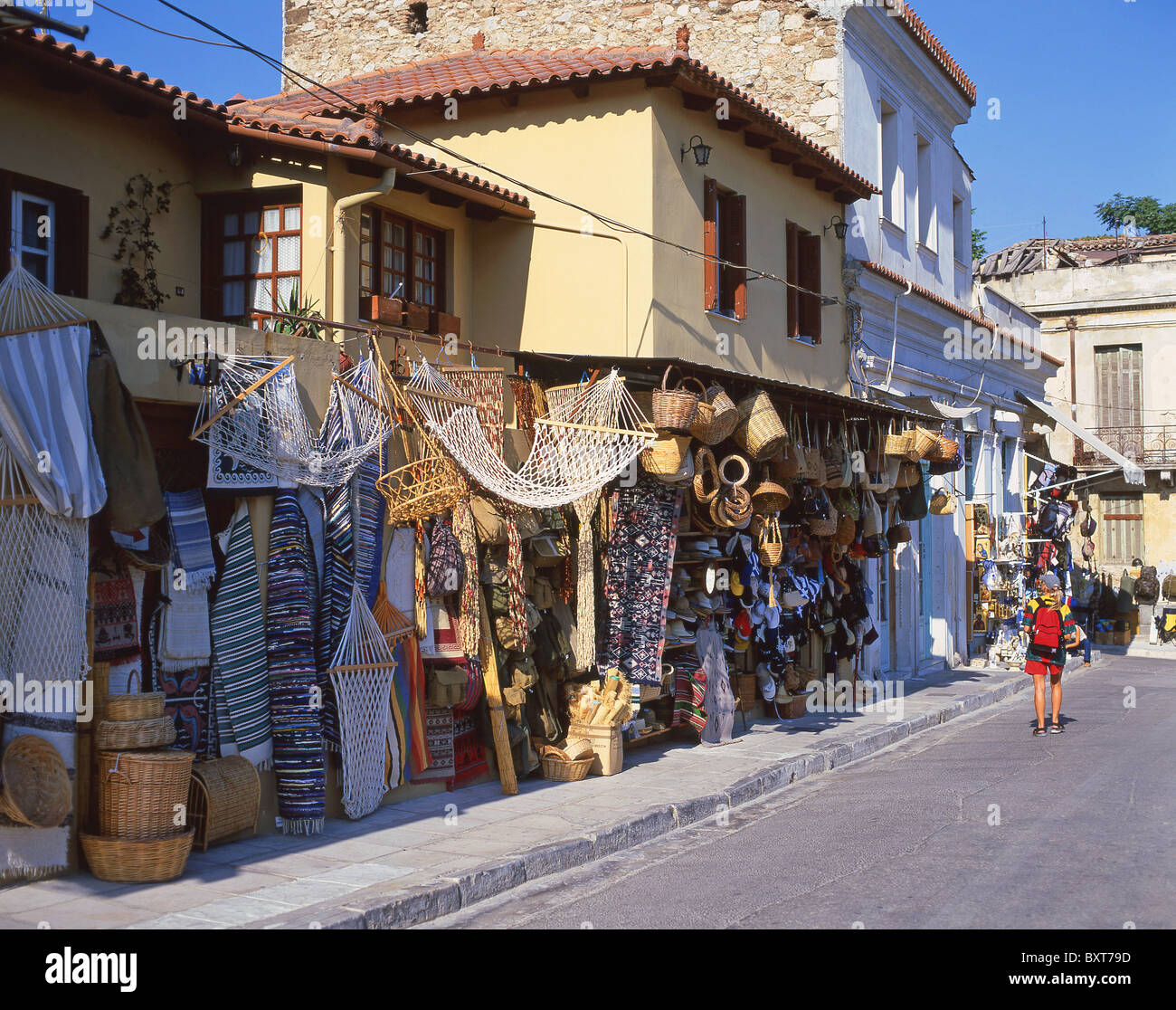 Souvenir-Shops, Monastiraki, Athen, Zentrum von Athen, Attika ...