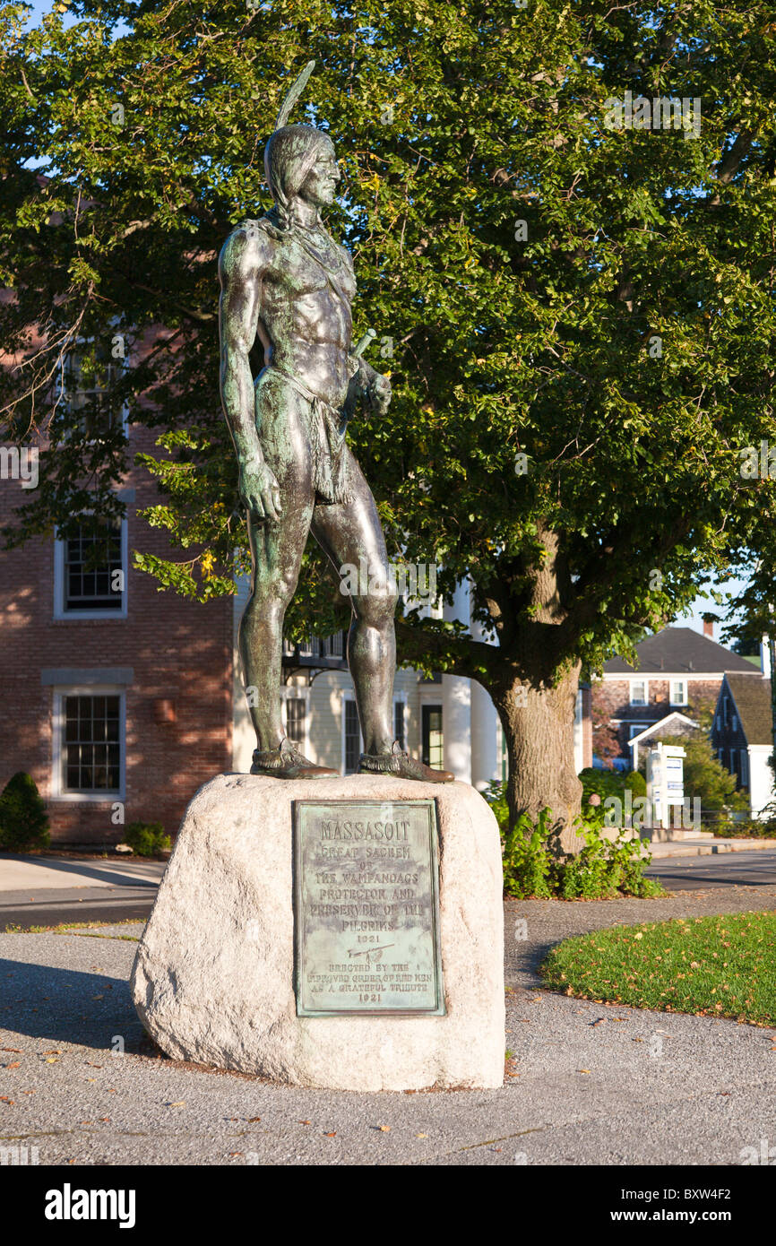Massasoit statue -Fotos und -Bildmaterial in hoher Auflösung – Alamy