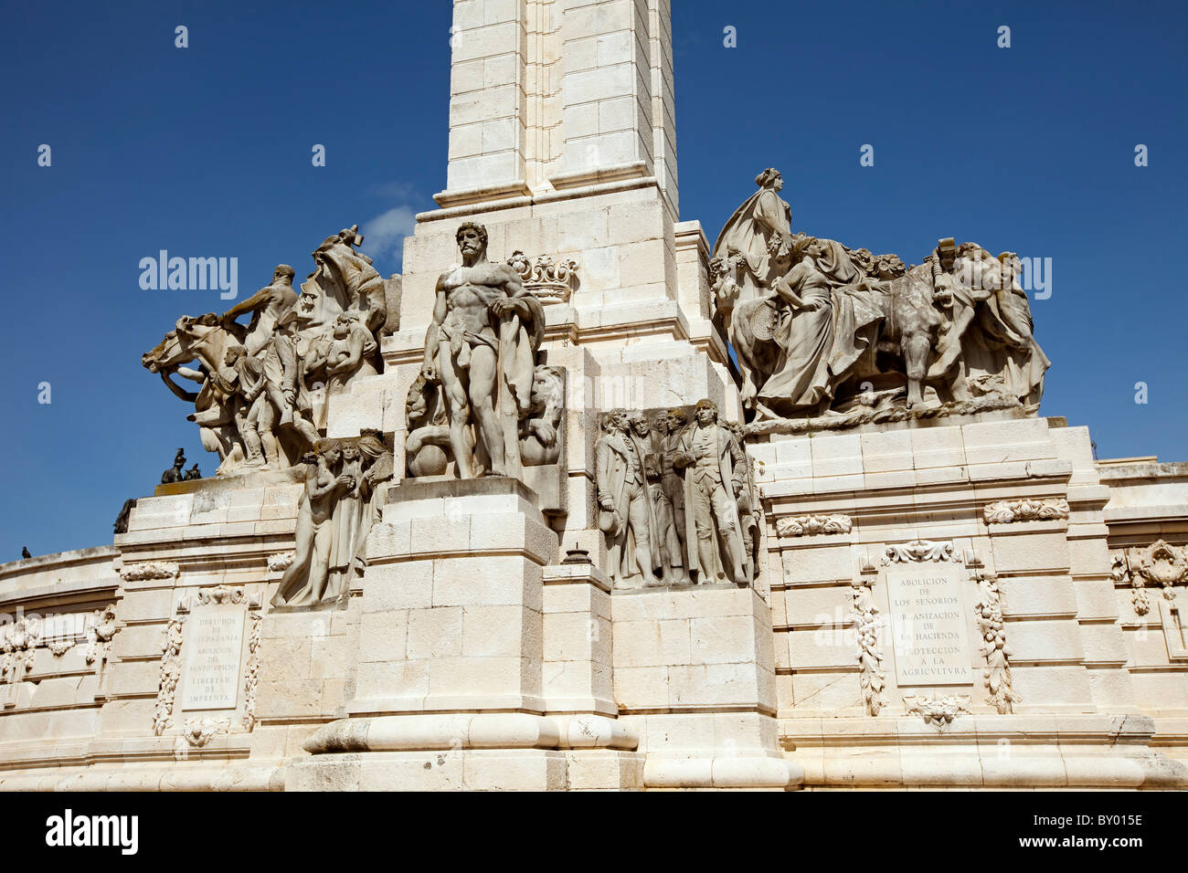 Monumento ein la Constitución de 1812 Cadiz Andalusien España Denkmal ...