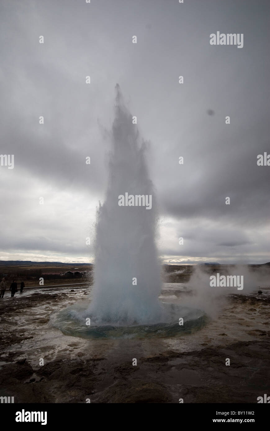 Geysir Island Geothermal Stockfotos und -bilder Kaufen - Alamy
