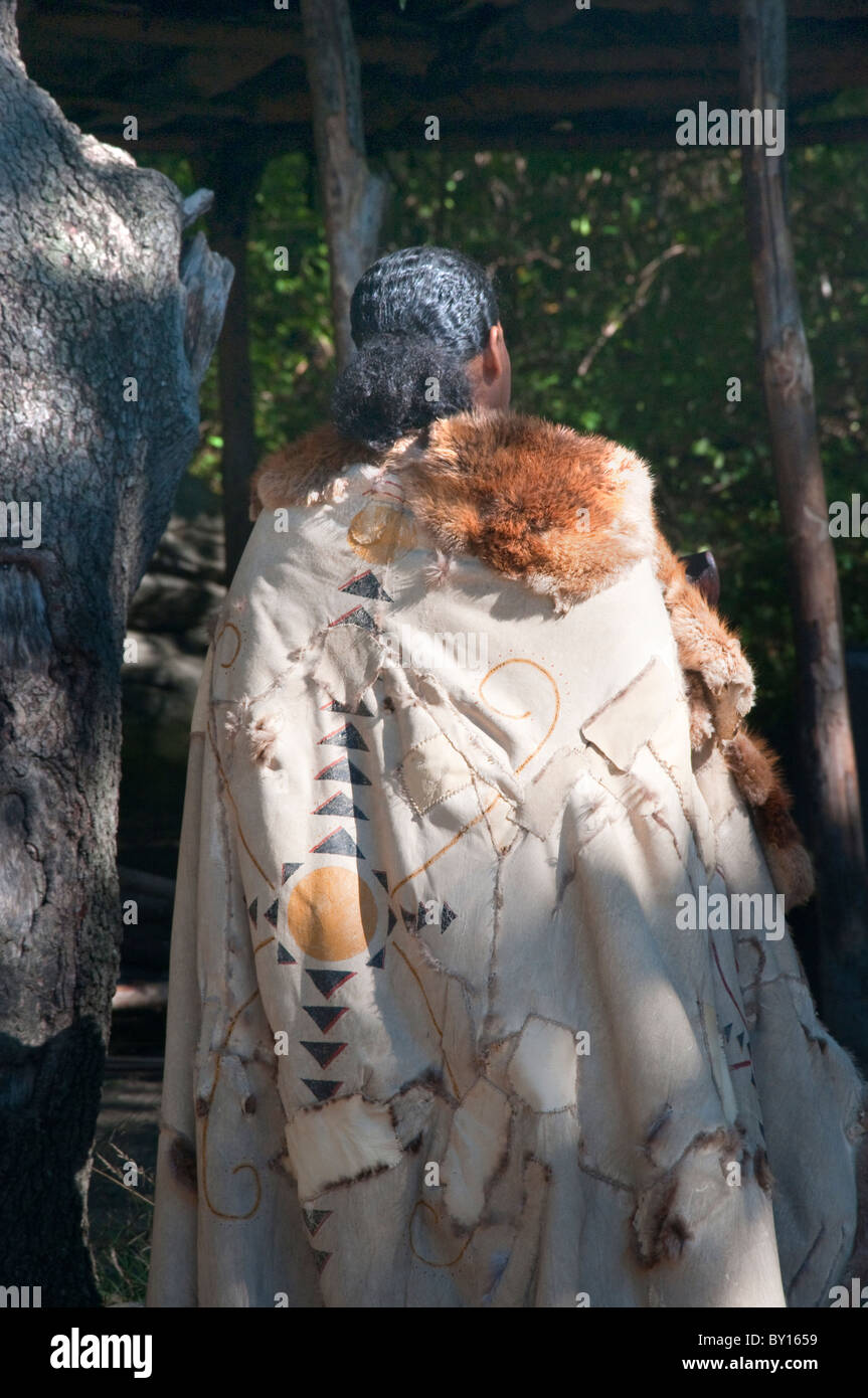 Die Plimoth Plantation Museum in Plymouth Massachusetts wo Schauspieler ...