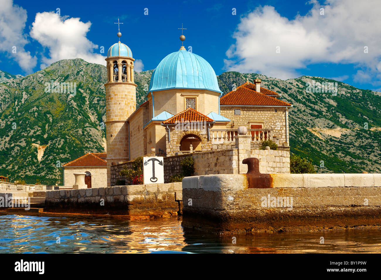 Inspiration unserer dame der felsen kirche kotor bay -Fotos und ...