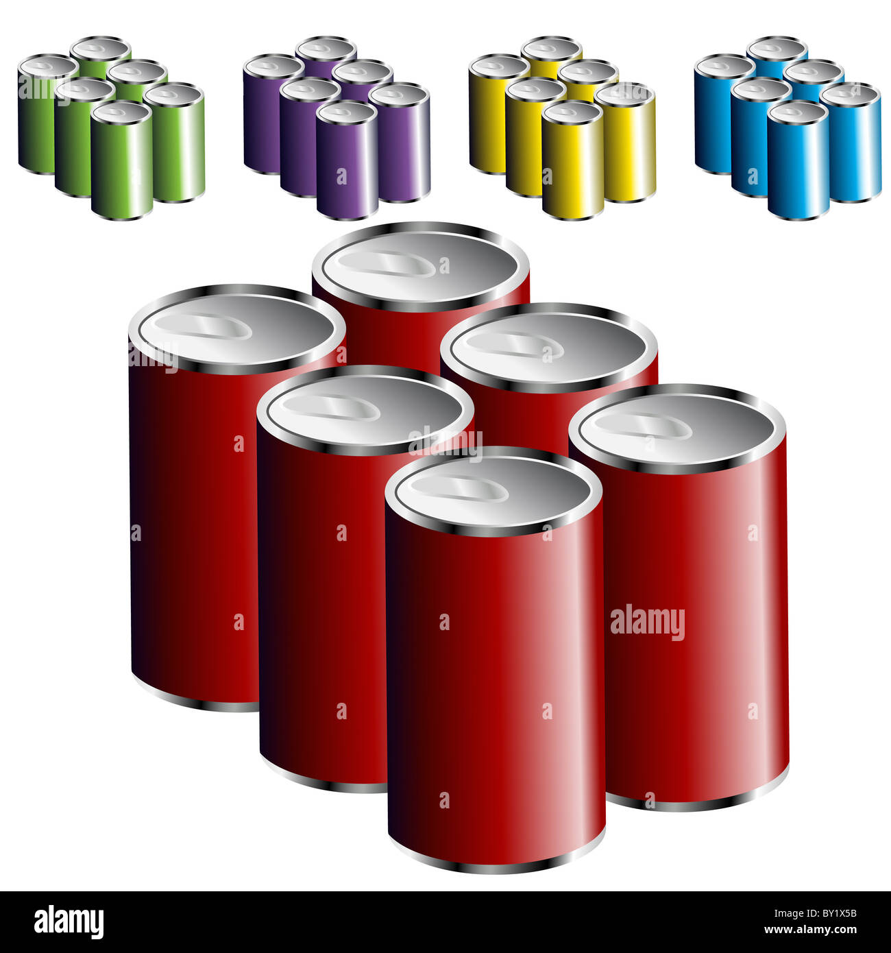 Six pack of cans -Fotos und -Bildmaterial in hoher Auflösung – Alamy