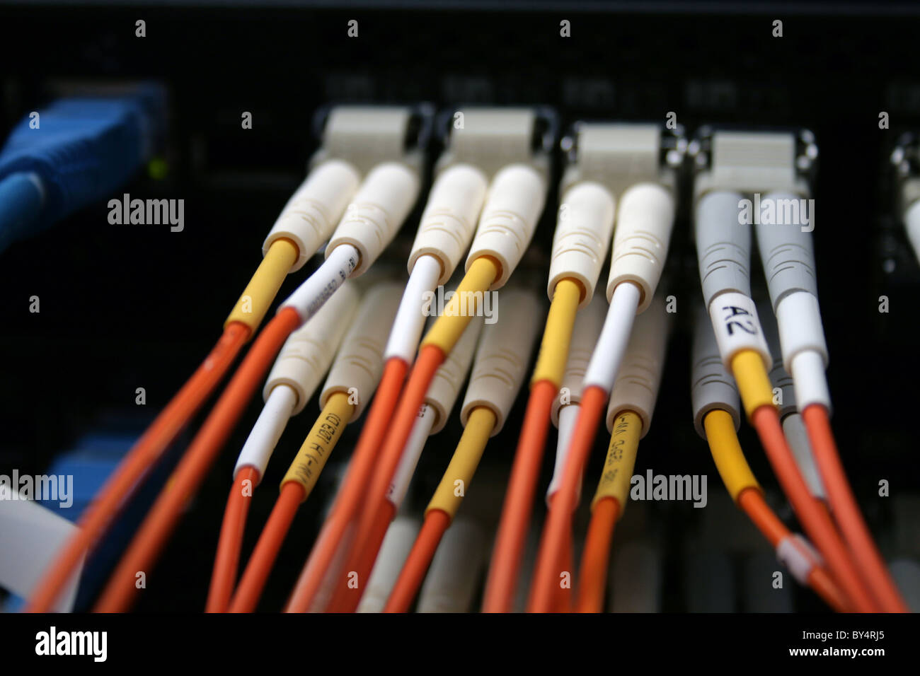 Glasfaser rj45 -Fotos und -Bildmaterial in hoher Auflösung – Alamy