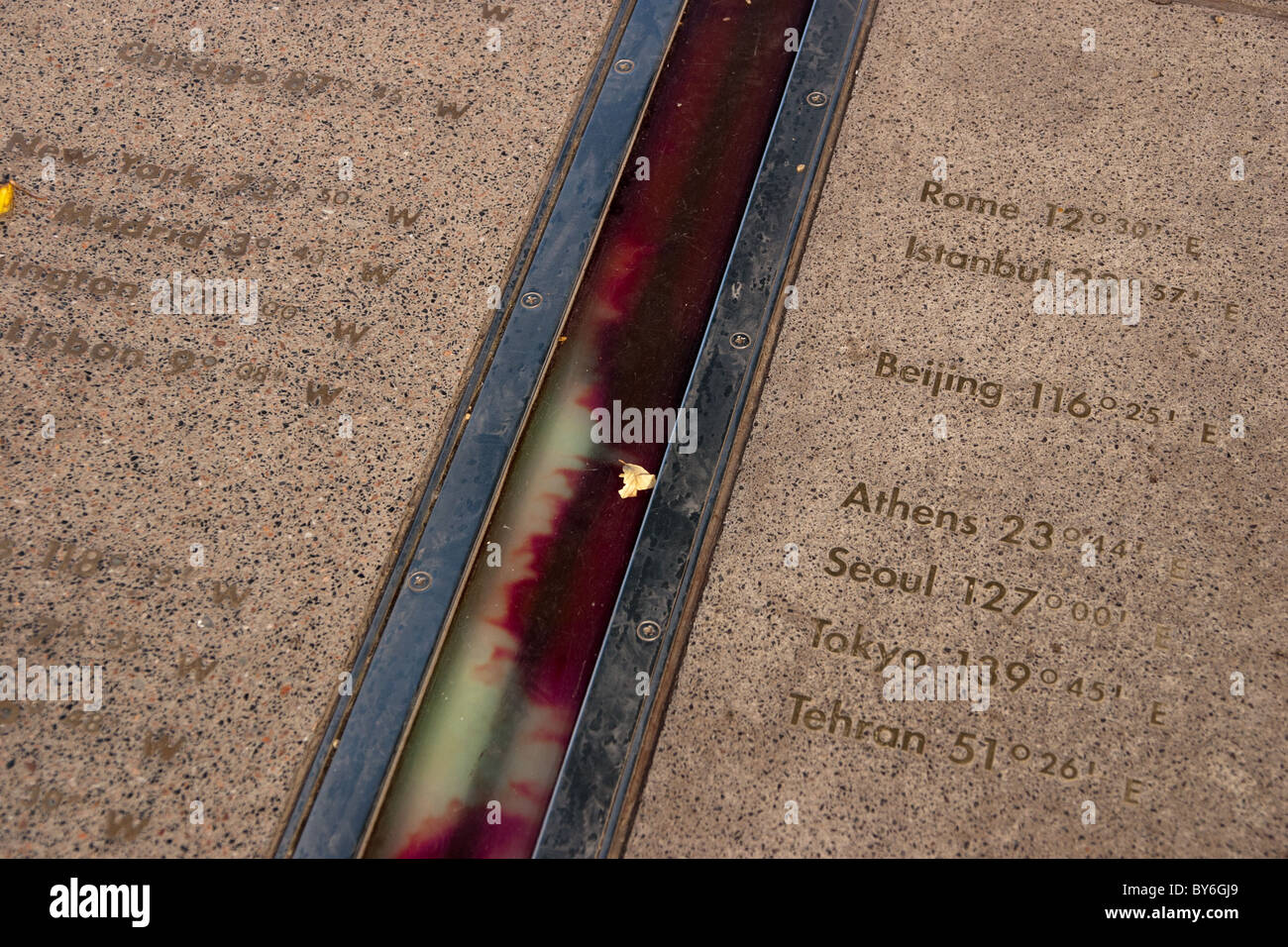 Meridian line greenwich -Fotos und -Bildmaterial in hoher Auflösung – Alamy