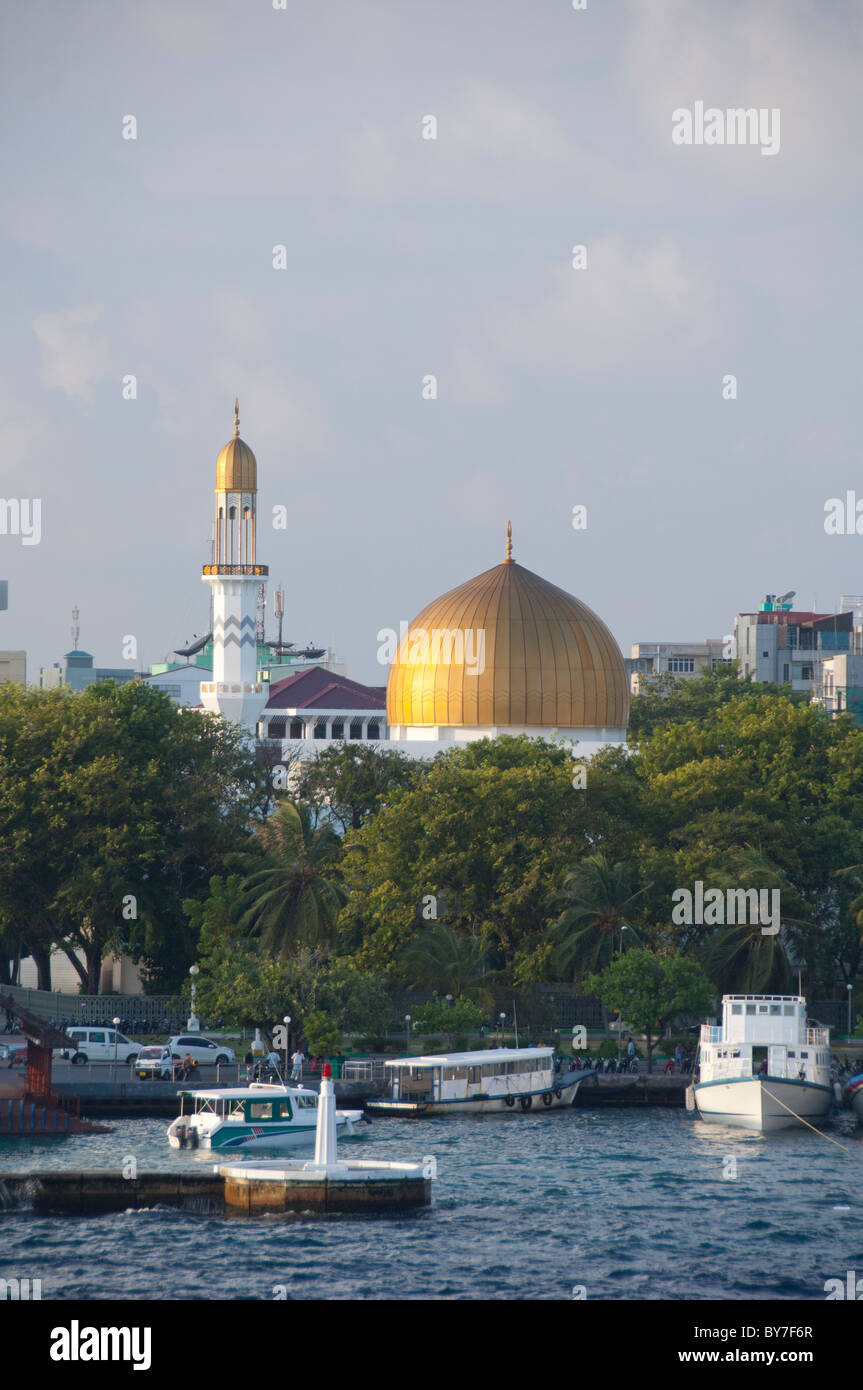 Malediven, Male, Hauptstadt Stadt der Malediven Archipel ...