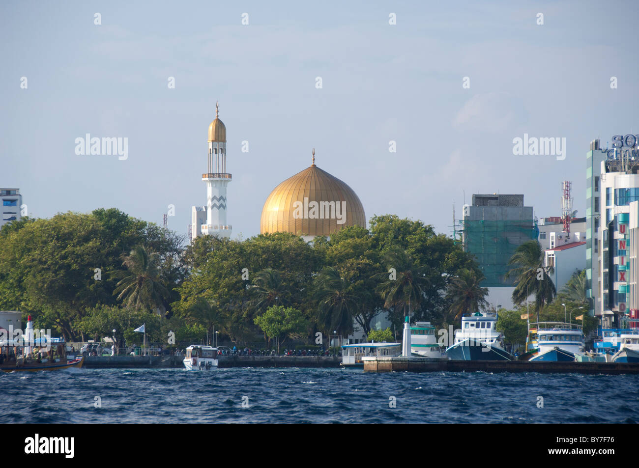 Malediven, Male, Hauptstadt Stadt der Malediven Archipel ...