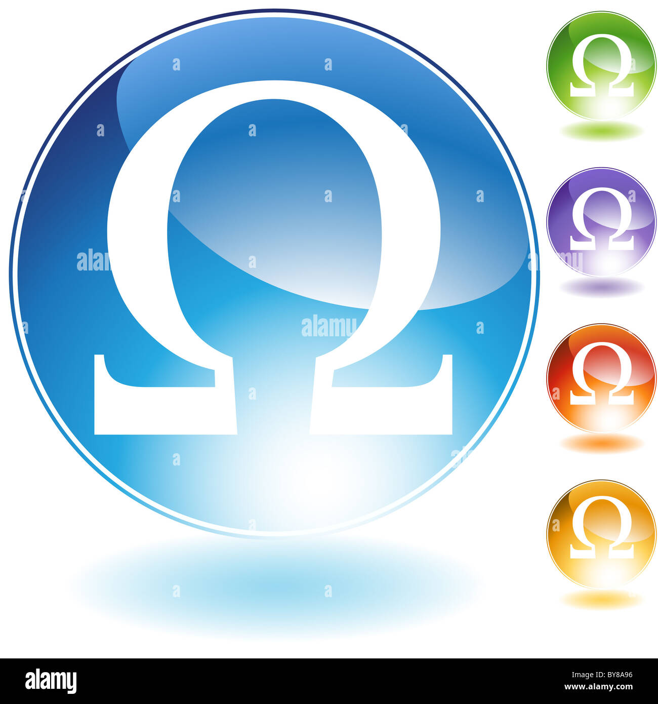 Griechische Alphabet Zeichen Stockfotos und -bilder Kaufen - Alamy