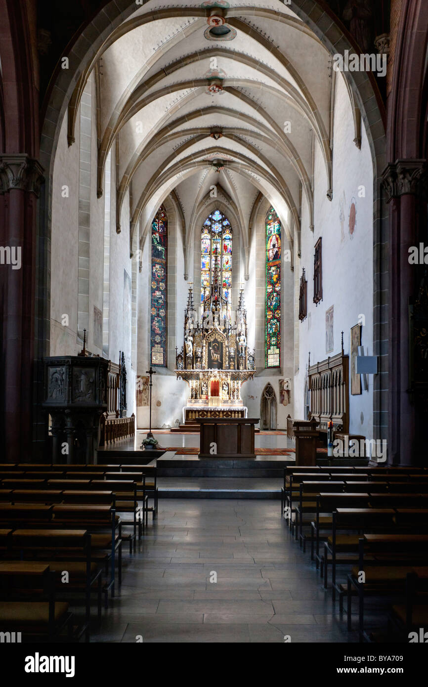 Marienkirche, St. Marien Kirche, Bad Mergentheim, Baden-Württemberg, Deutschland, Europa ...