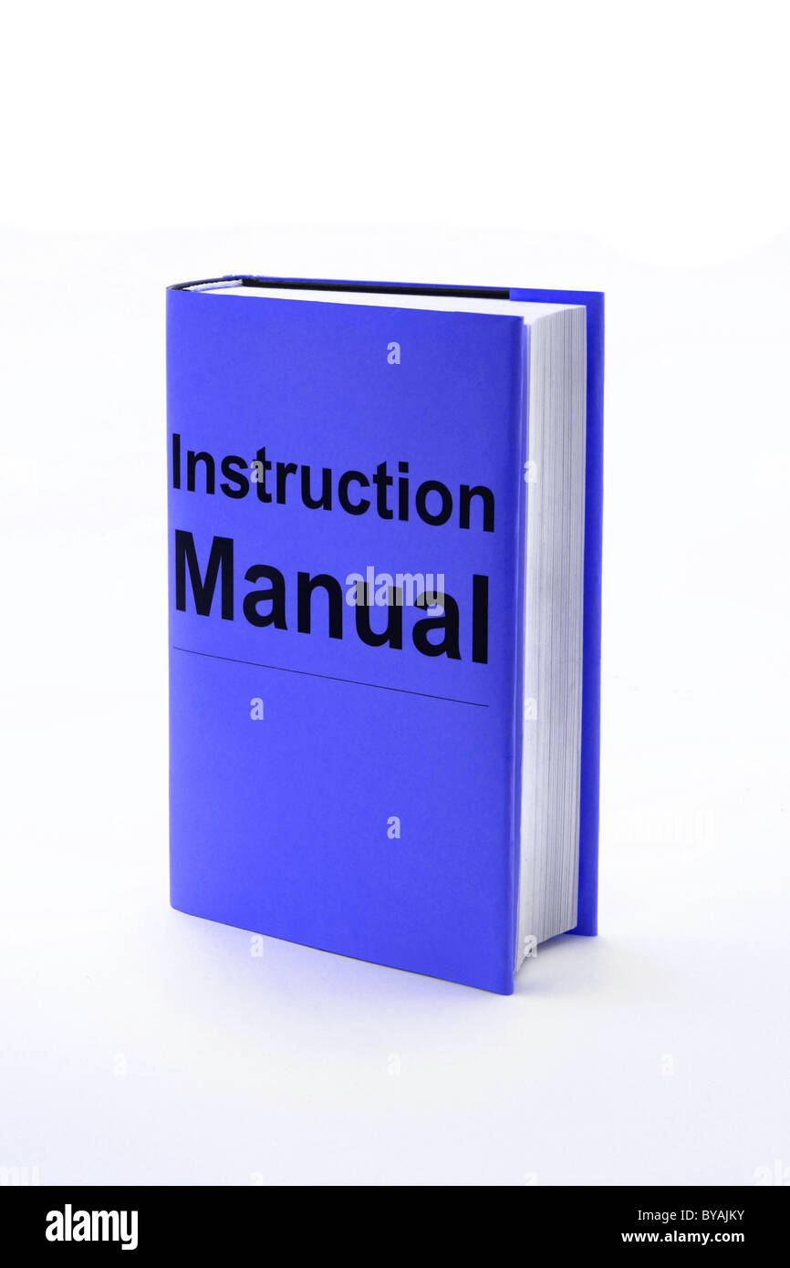Instruction manual -Fotos und -Bildmaterial in hoher Auflösung – Alamy