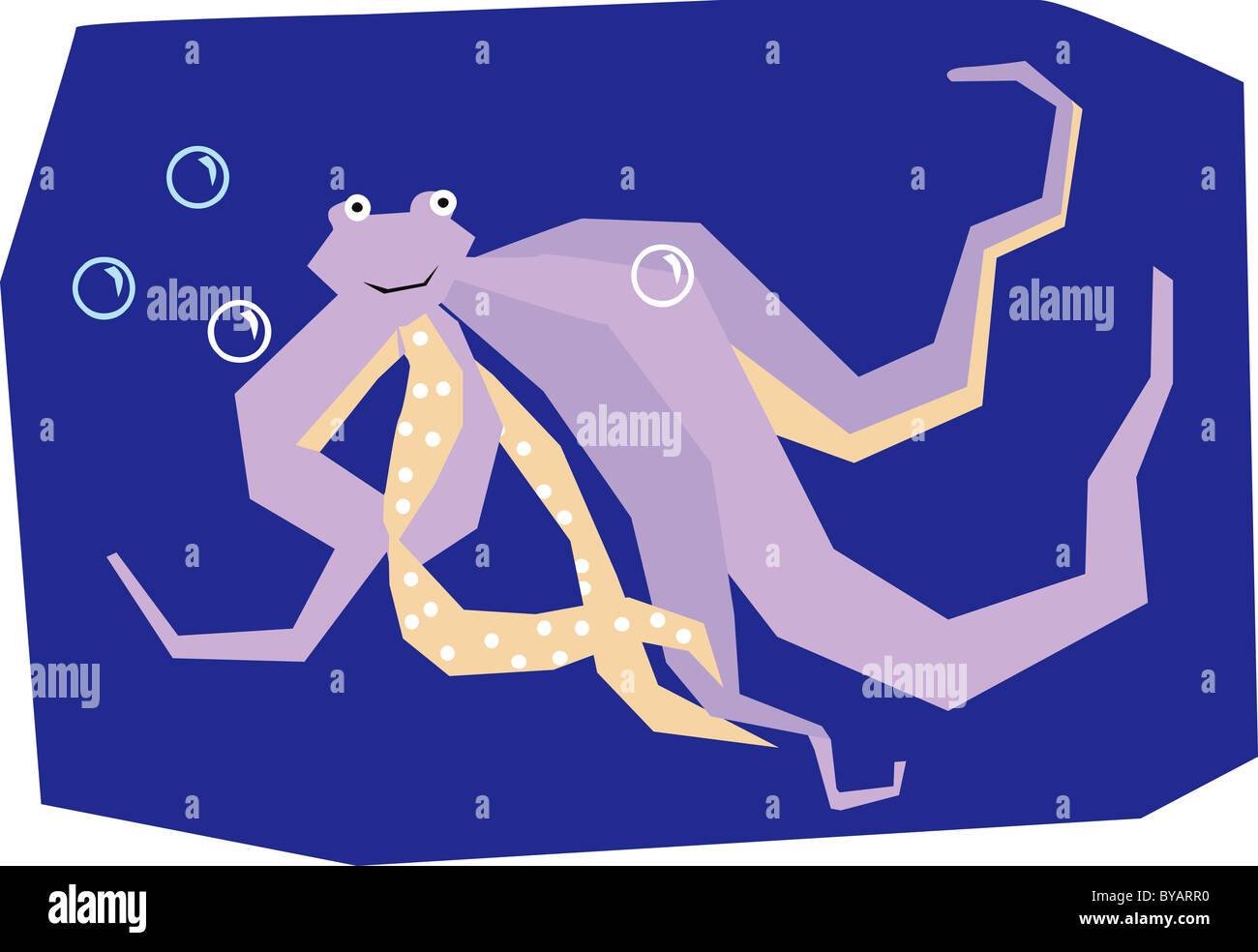 Comic krake -Fotos und -Bildmaterial in hoher Auflösung – Alamy