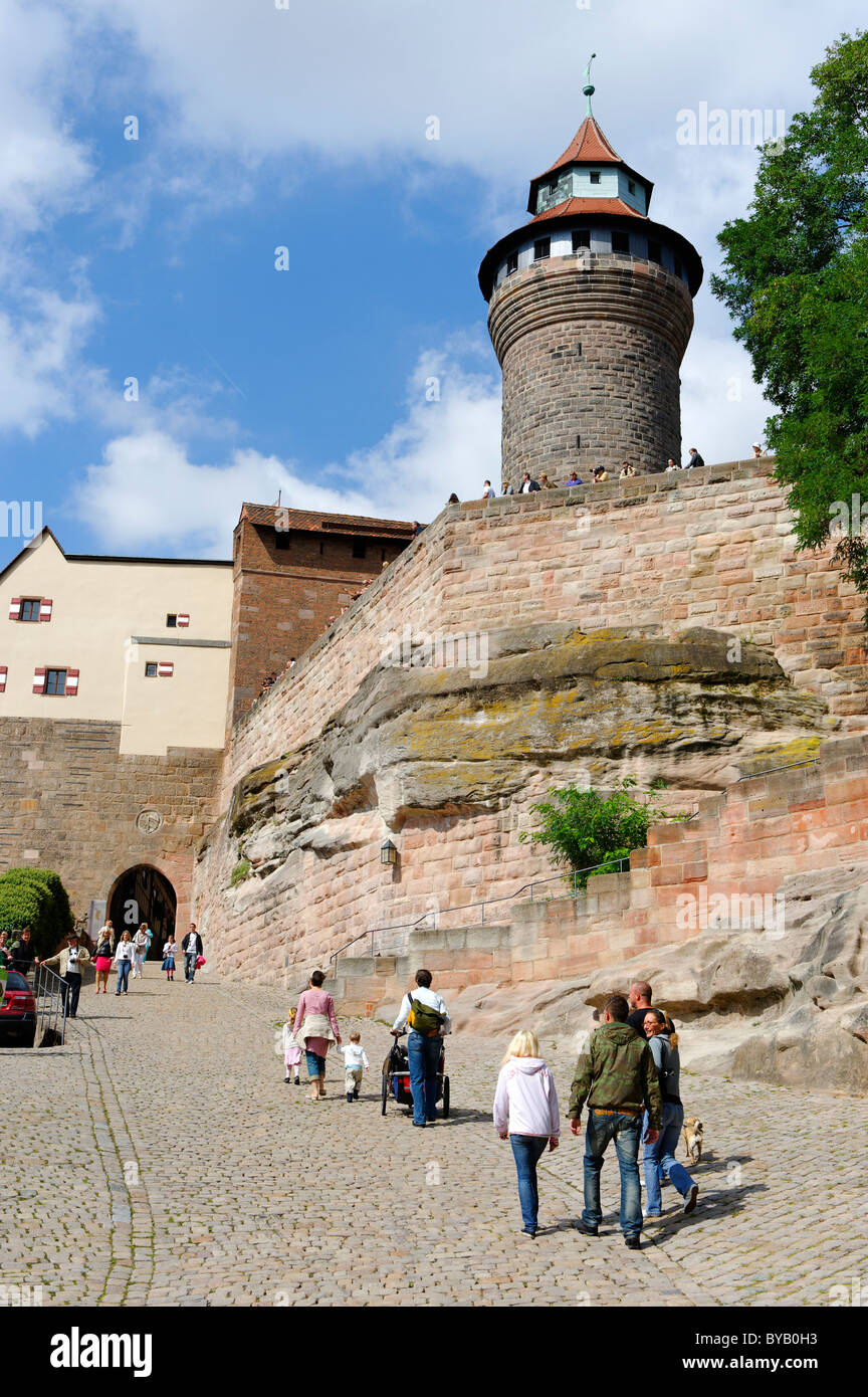 Kaiserburg Kaiserburg, Nürnberg, Middle Franconia, Bayern, Deutschland ...
