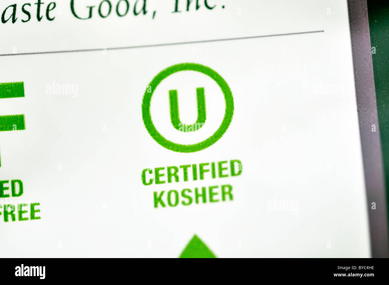 Zertifiziert koscher -Fotos und -Bildmaterial in hoher Auflösung – Alamy