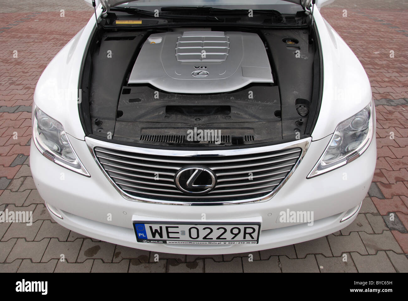 Lexus LS 460 AWD - meine 2006 - weiss - Premium-japanische luxuriöse ...
